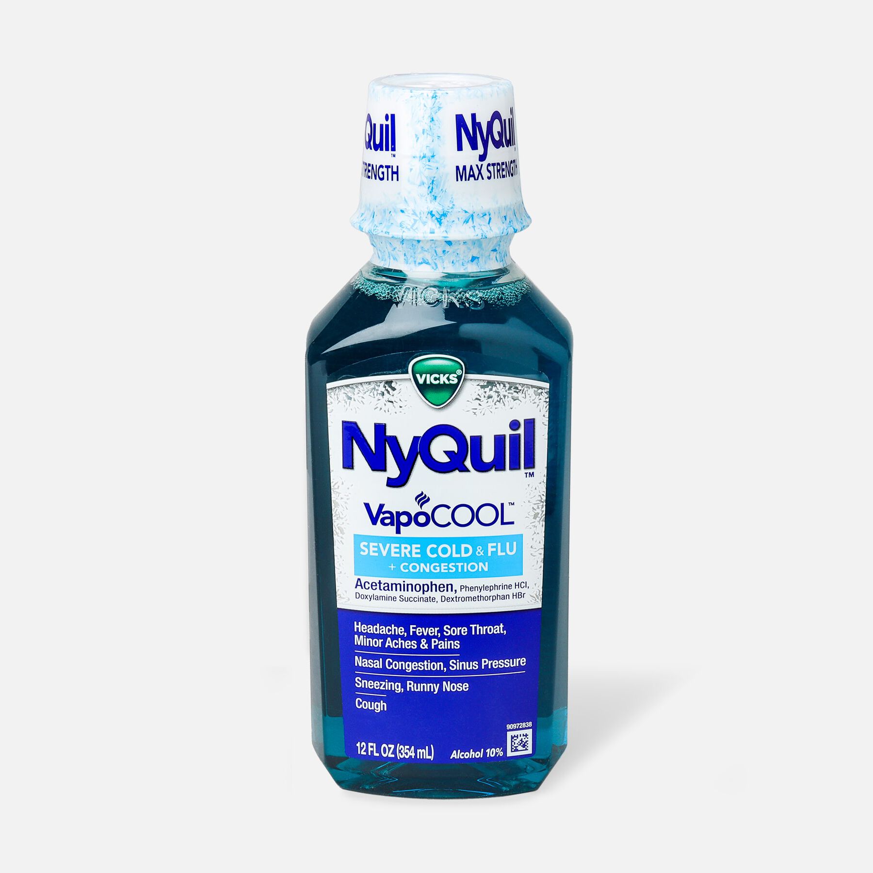 Vicks NyQuil Vapocool Liquid, 12 oz