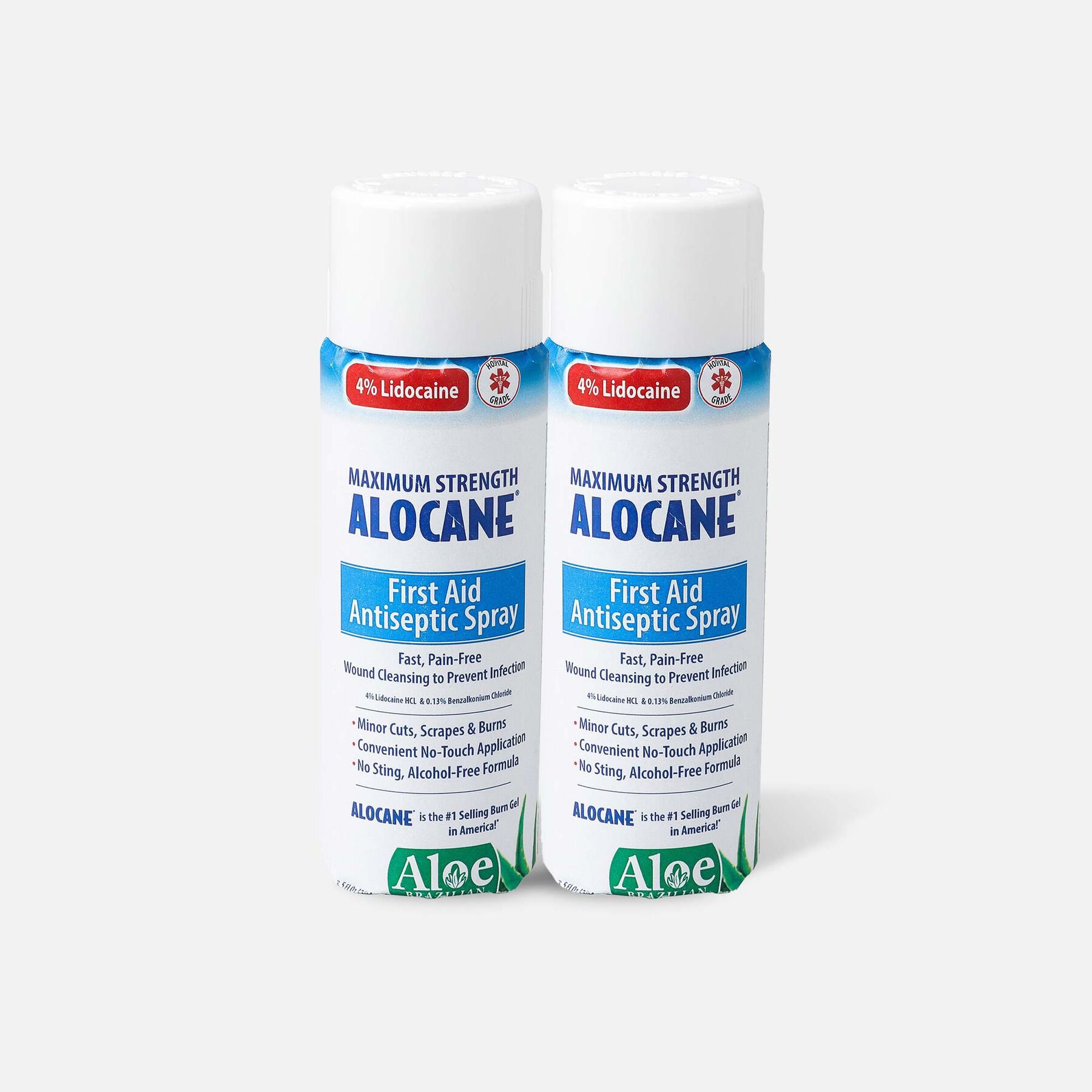 FSA Eligible Alocane Maximum Strength First-Aid Antiseptic Spray, 3.5 ...