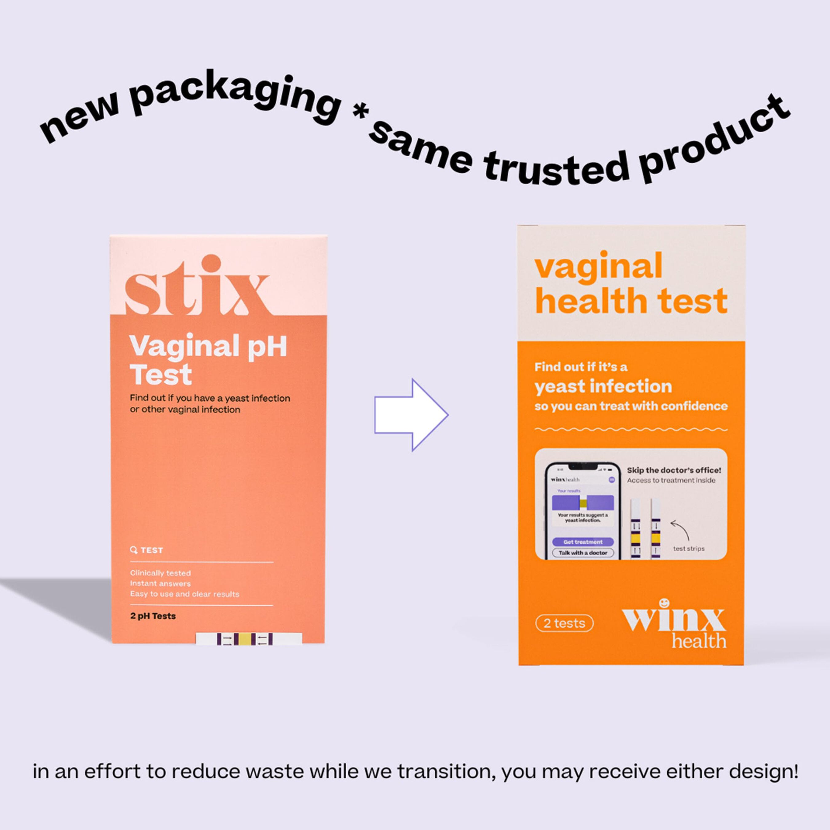 FSA Eligible Winx Health Vaginal PH Tests, 2 pack | FSA Store
