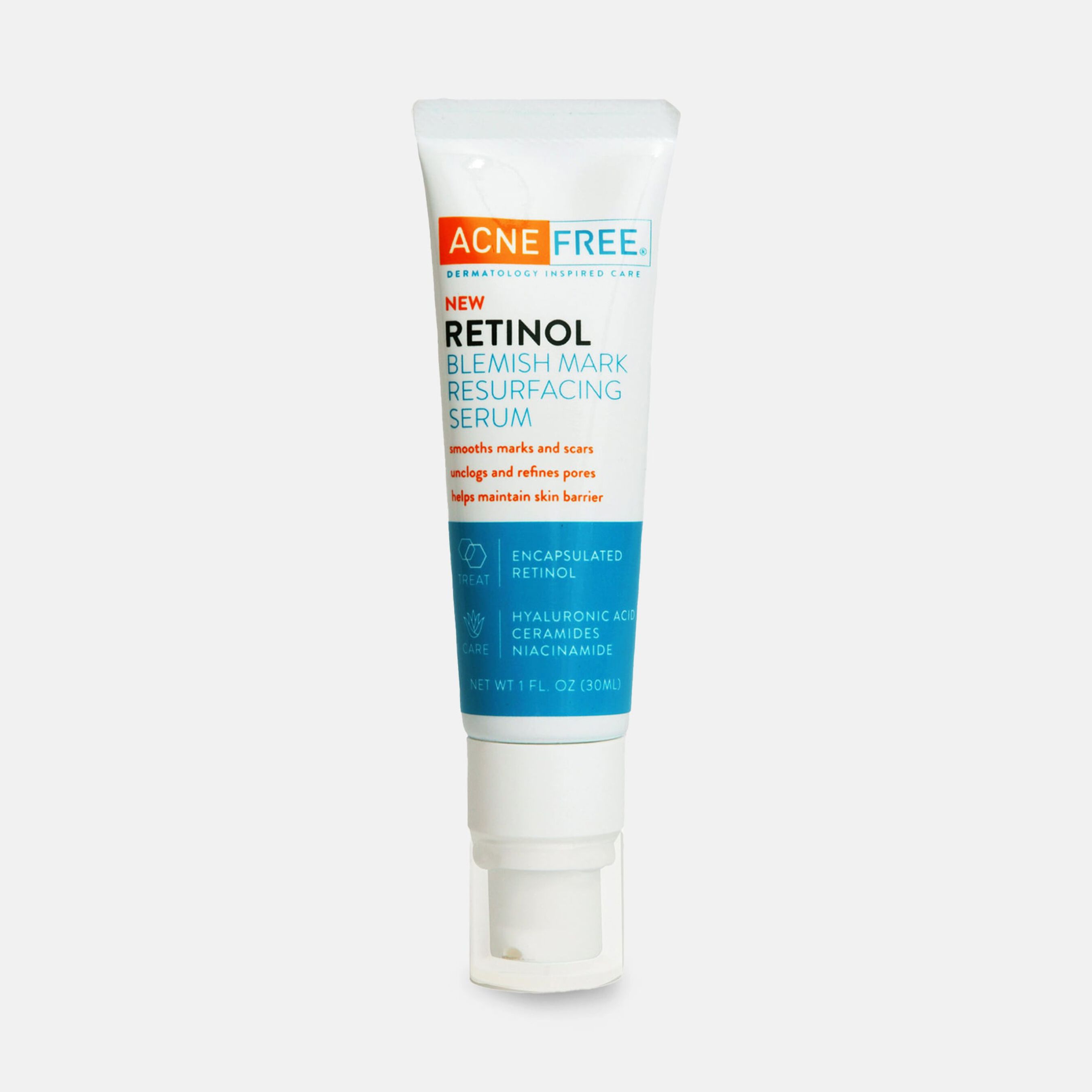 AcneFree Retinol Blemish Mark Resurfacing Serum, 1 oz.