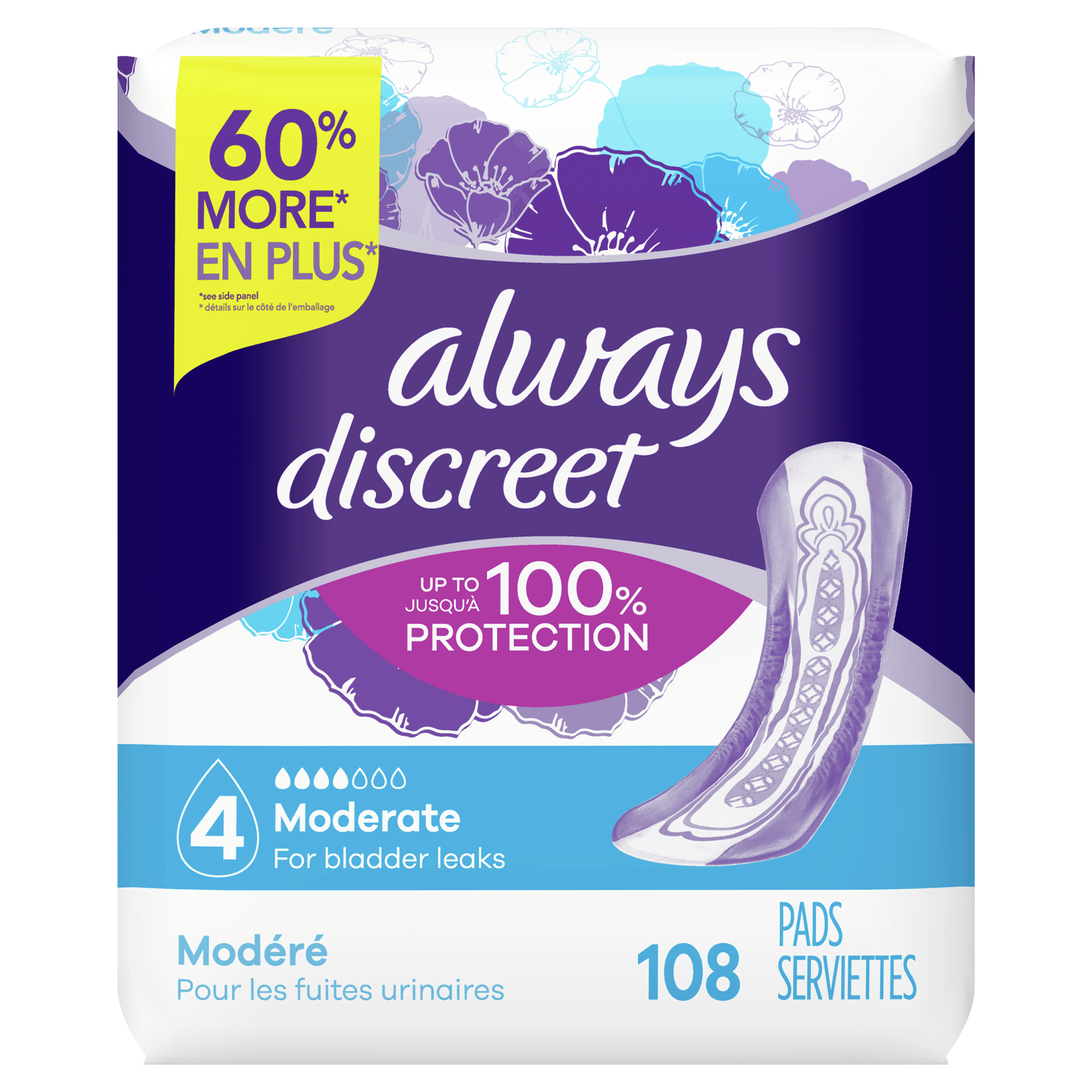 Always Discreet Moderate Incontinence Pads
