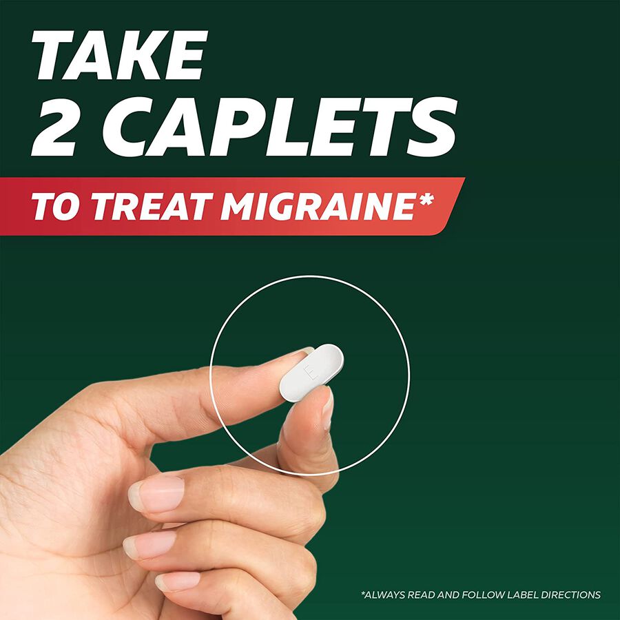 Excedrin Migraine Extra Strength Caplets, 200 ct.
