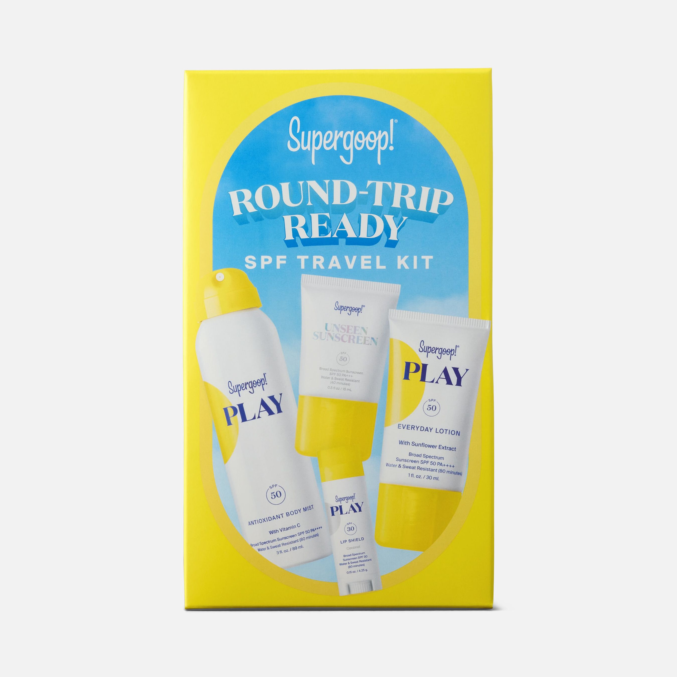 FSA Eligible Supergoop! Round Trip Ready Kit | FSA Store