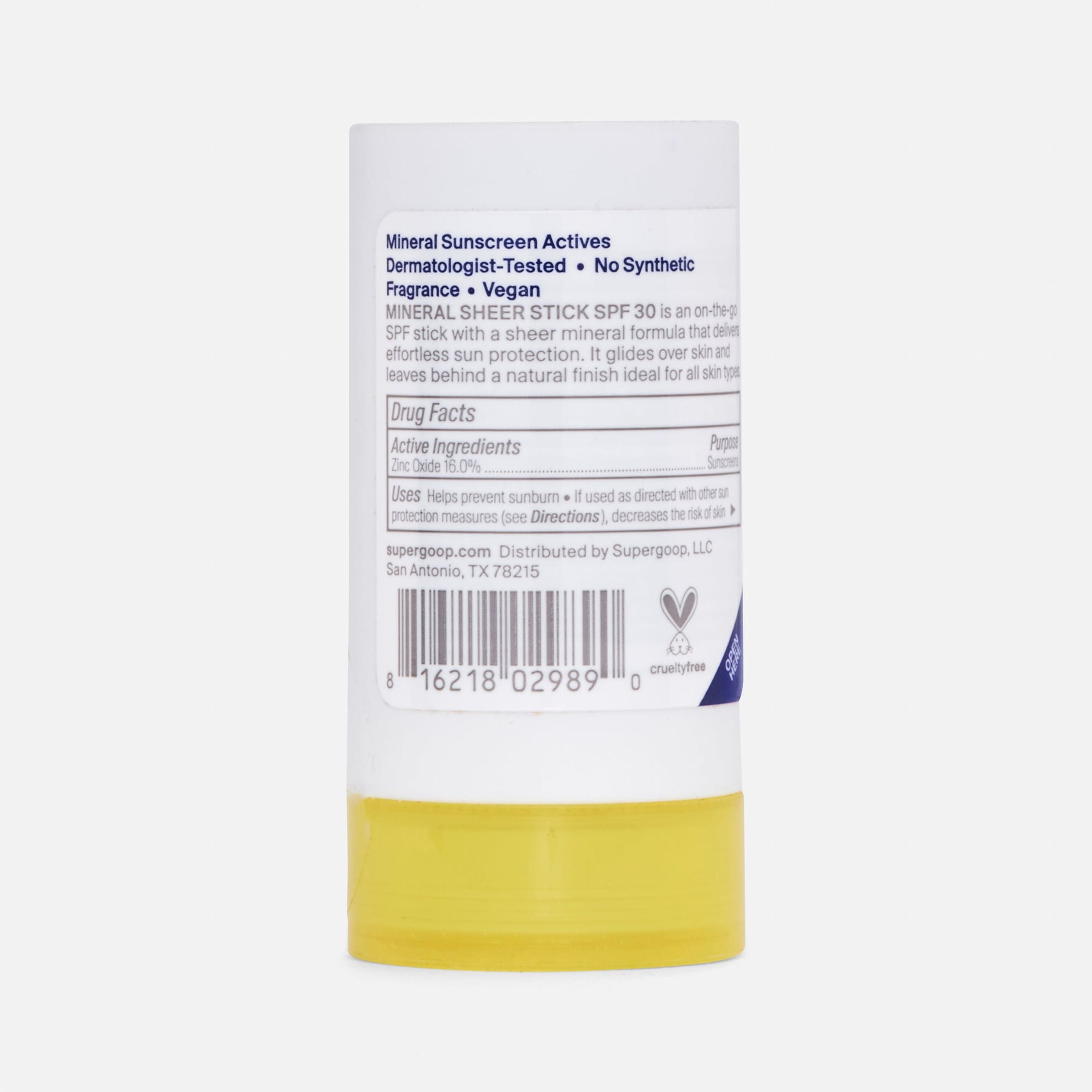 FSA Eligible Supergoop! Sheer Stick – SPF 30 | FSA Store