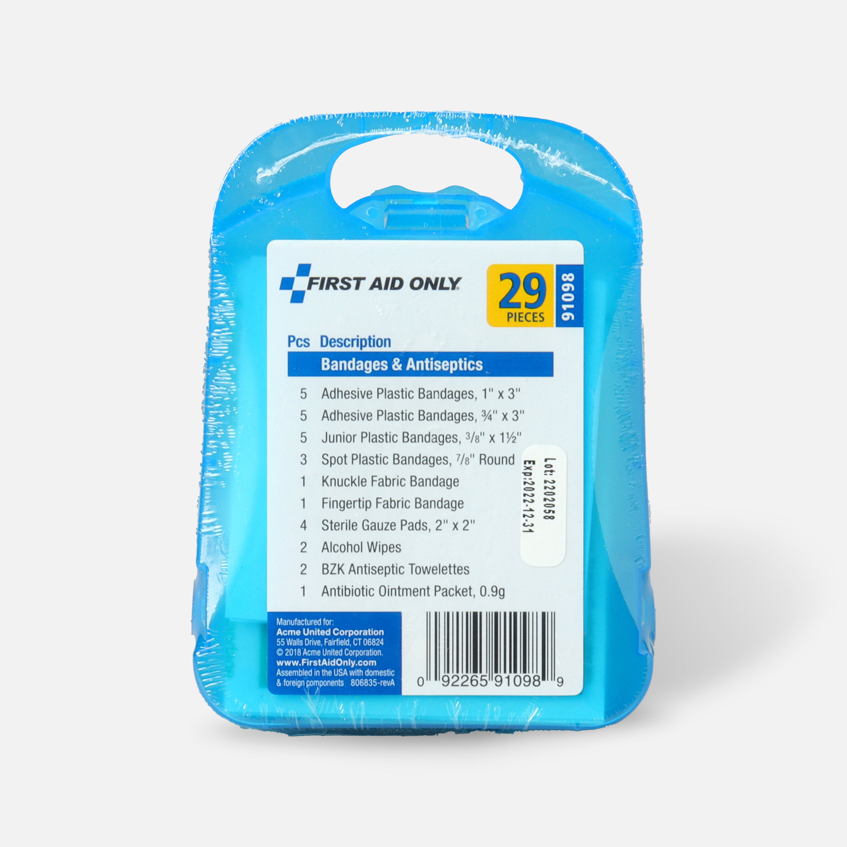 FSA Eligible First Aid Only on-the-go First Aid Kit, 27 pcs | FSA Store