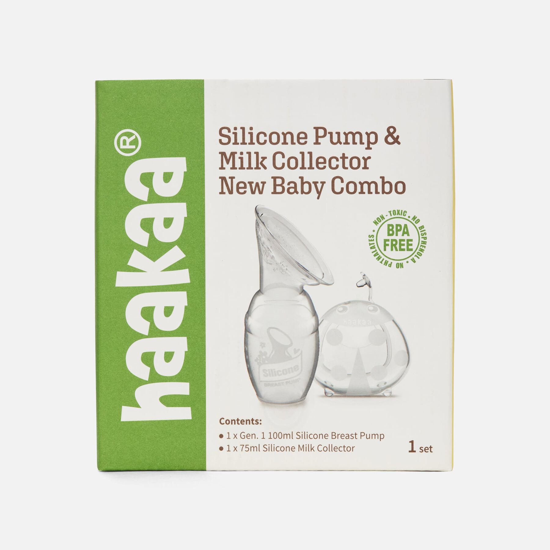 FSA Eligible Haakaa Silicone Pump & Milk Collector New Baby Combo | FSA ...