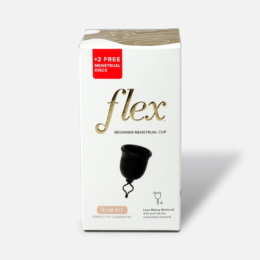 FLEX Menstrual Cup (includes 2 FREE Menstrual Discs)