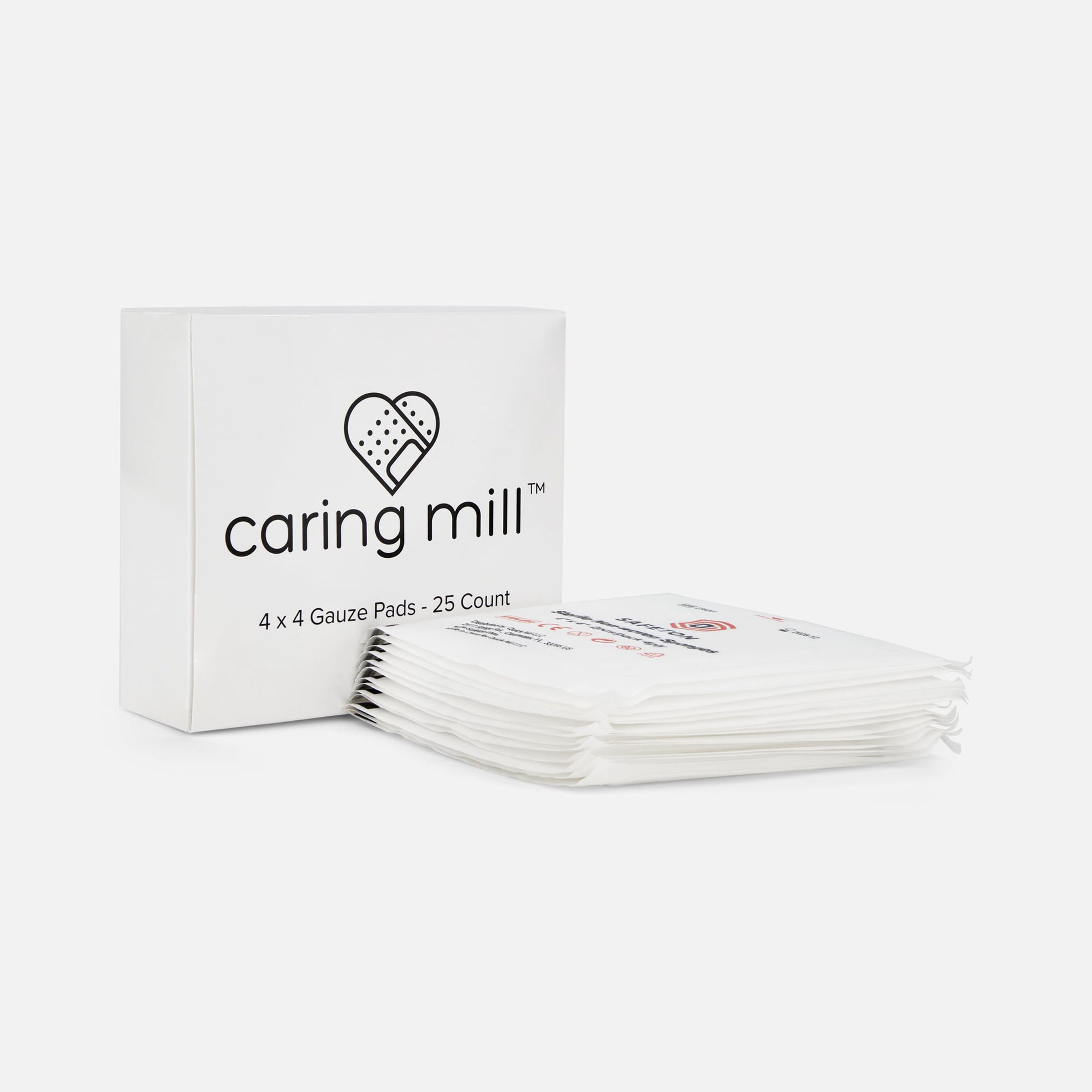 FSA Eligible Caring Mill Gauze Pads, Small, 25 ct. | FSA Store