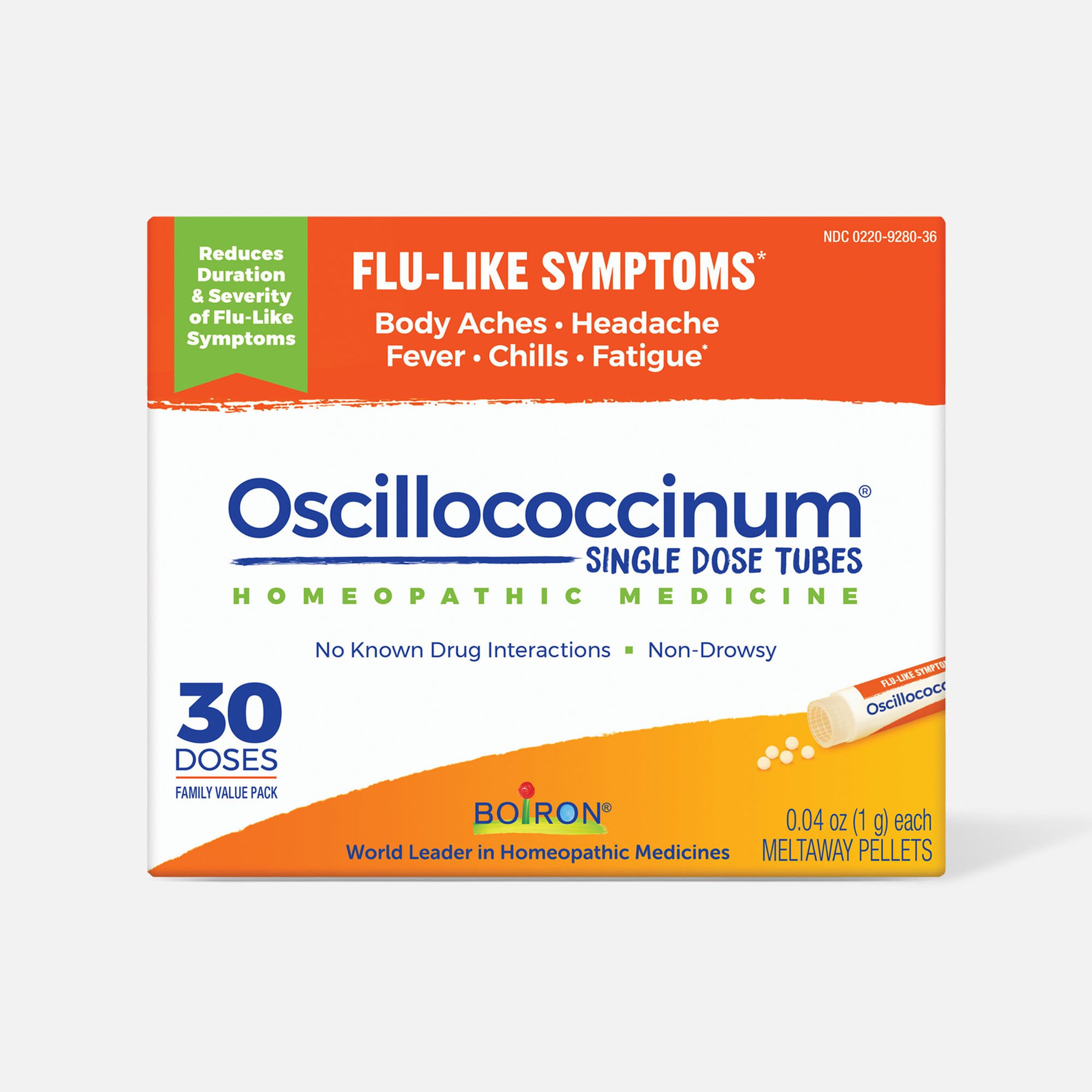 FSA Eligible Boiron Oscillococcinum Homeopathic Medicine, 30 doses ...