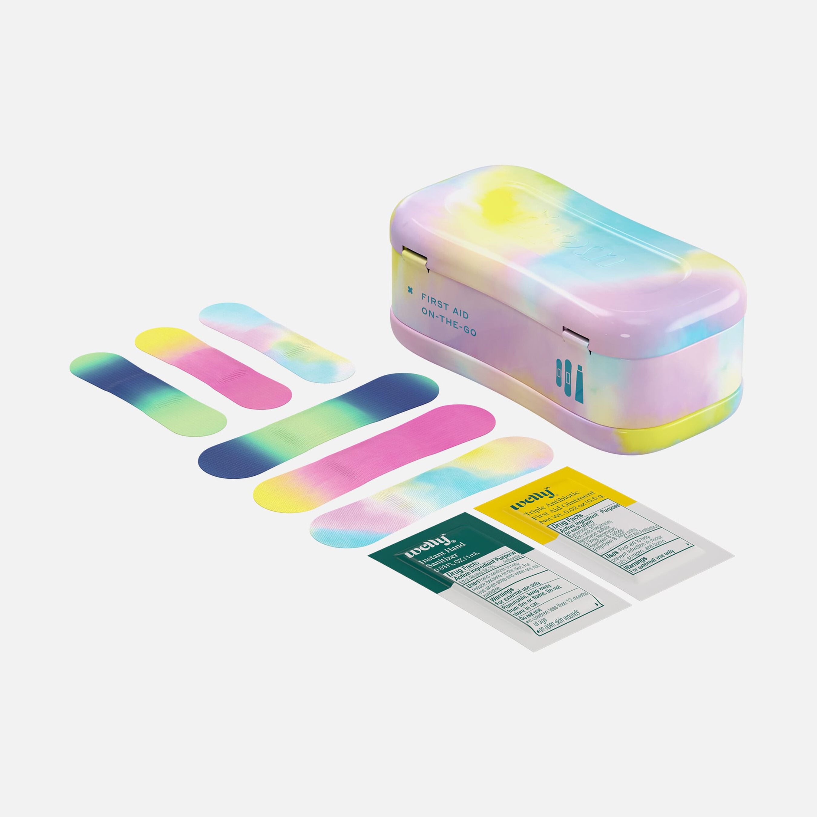 FSA Eligible Welly Colorwash Quick Fix Kit First Aid Travel Kit - 24 ct ...