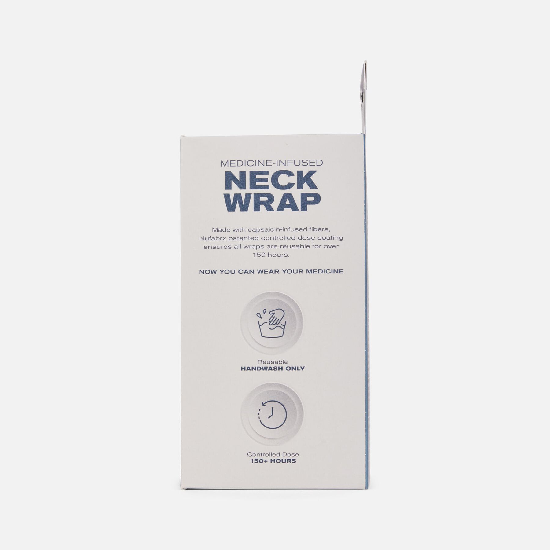 FSA Eligible Nufabrx Weighted Neck Wrap with Pain-Relieving Medicine ...