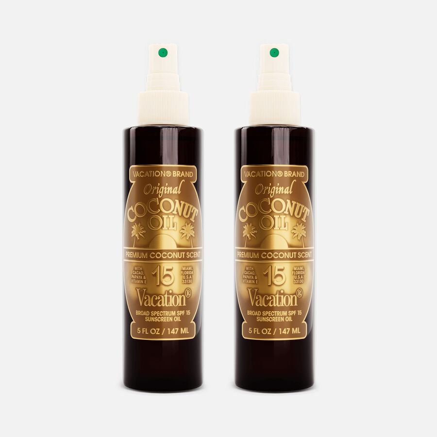 FSA Eligible Vacation Original Coconut Oil Spray SPF 15, 5 fl. oz. (2 ...