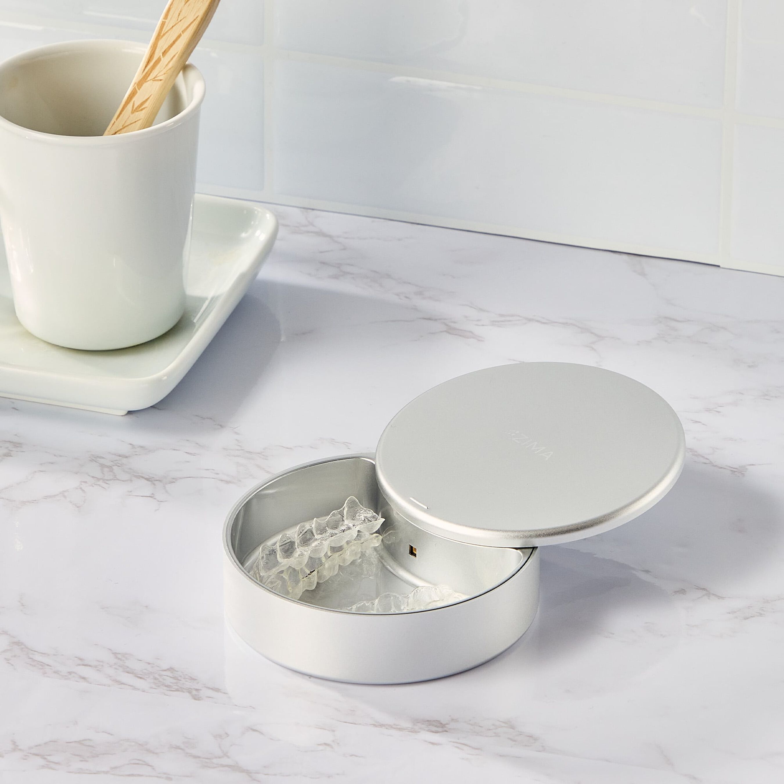 FSA Eligible Zima Dental Go UV Cleaning Case for Aligners, Retainers ...