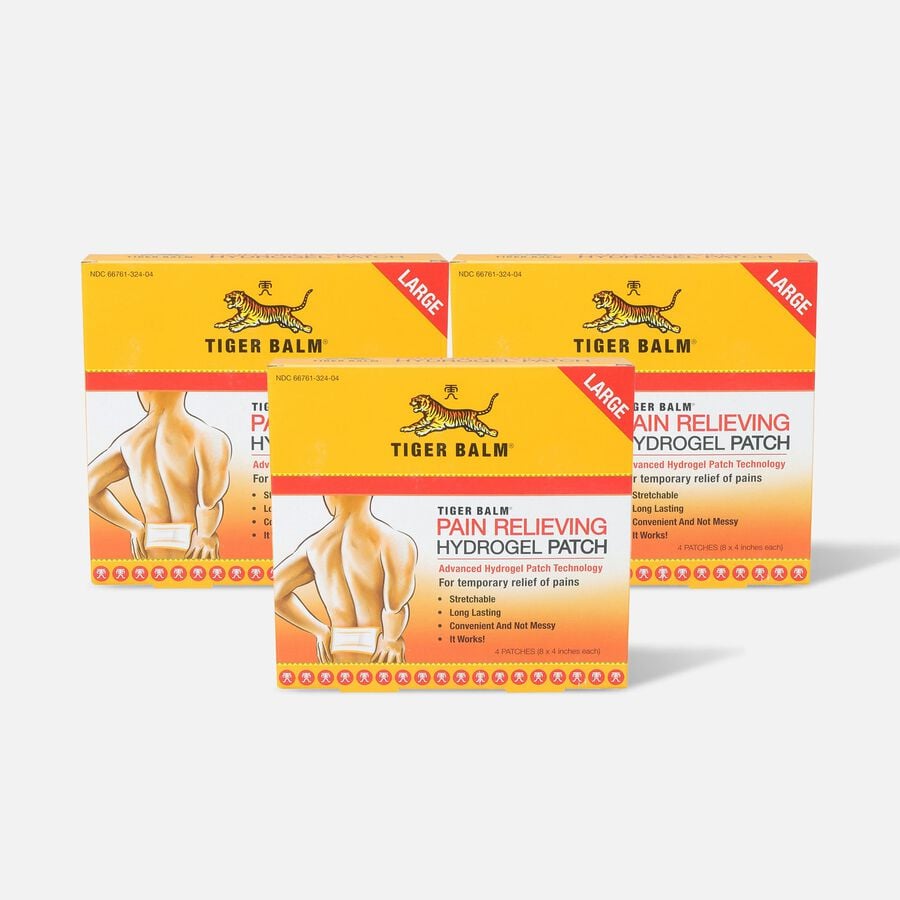 FSA Eligible Tiger Balm Patch, Large, 4 ct. (3-Pack) | FSA Store