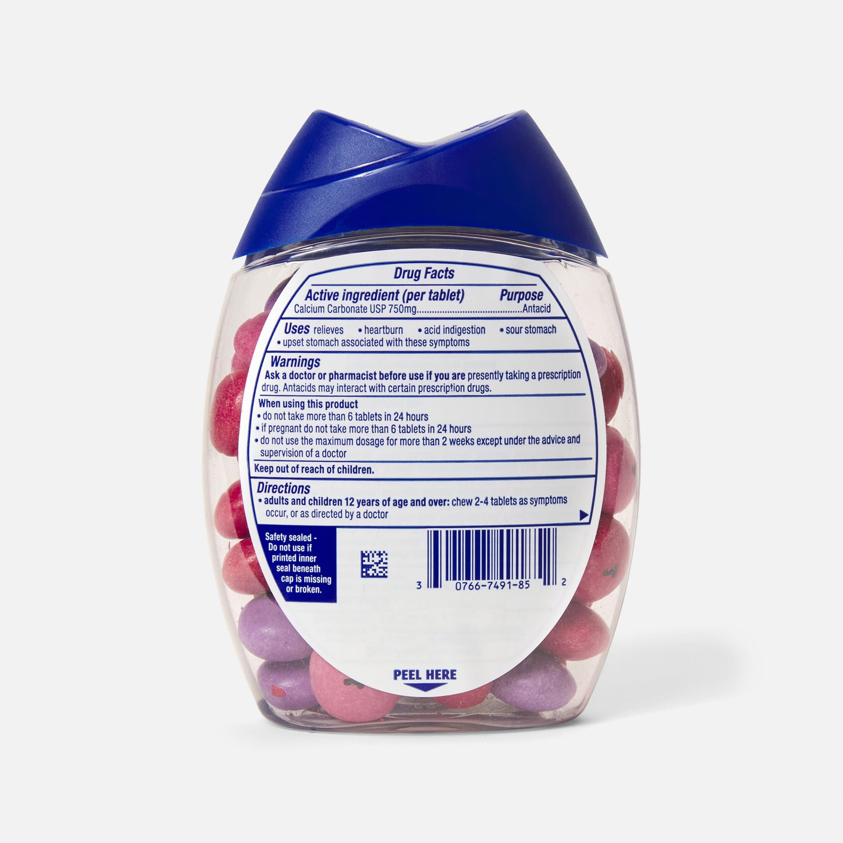 FSA Eligible TUMS Chewy Bites Extra Strength Antacid Chewable Tablets ...