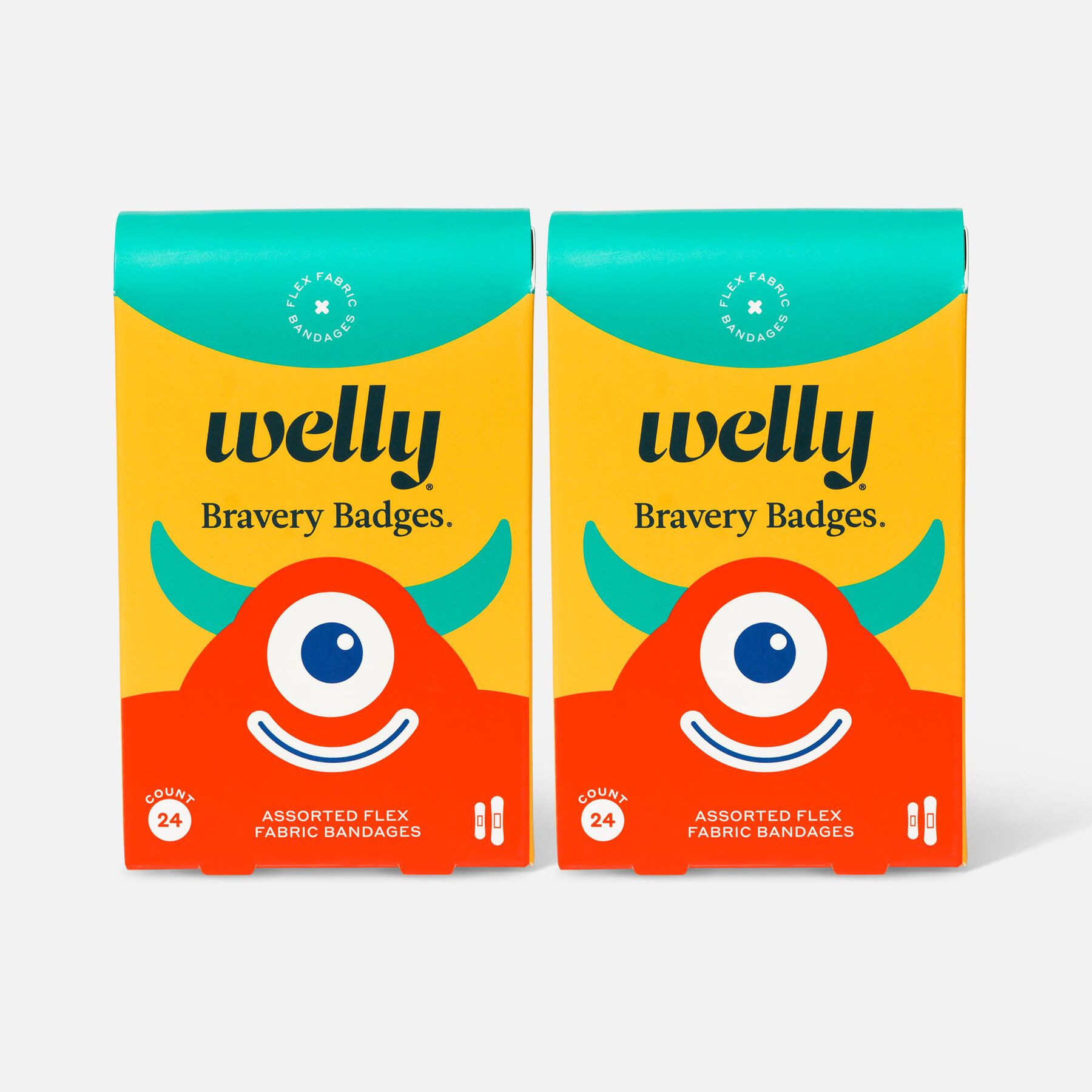 FSA Eligible Welly Bravery Badges Monster Refill - 24 ct. (2-Pack ...