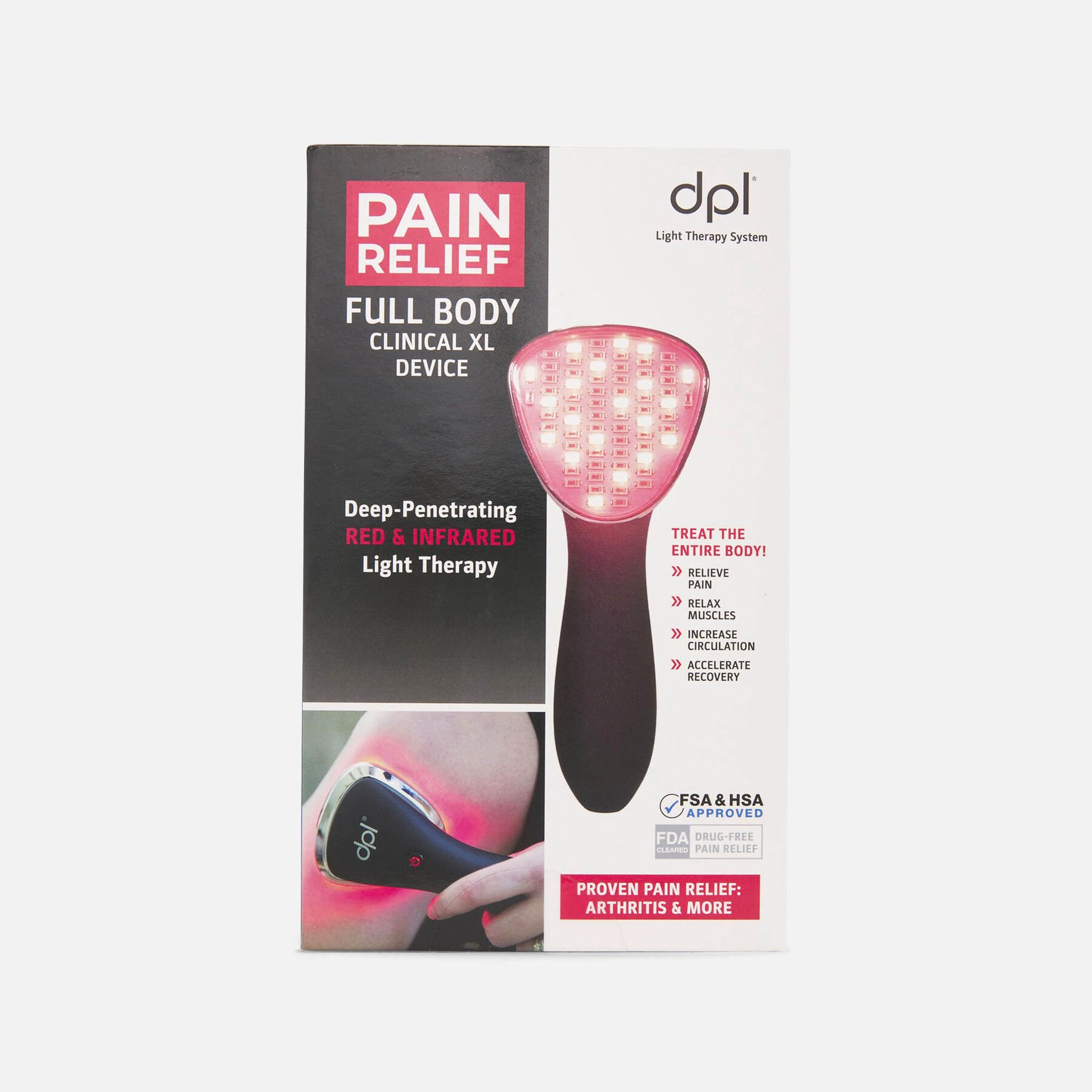 FSA Eligible dpl Clinical XL Light Therapy Pain Relief Device | FSA Store