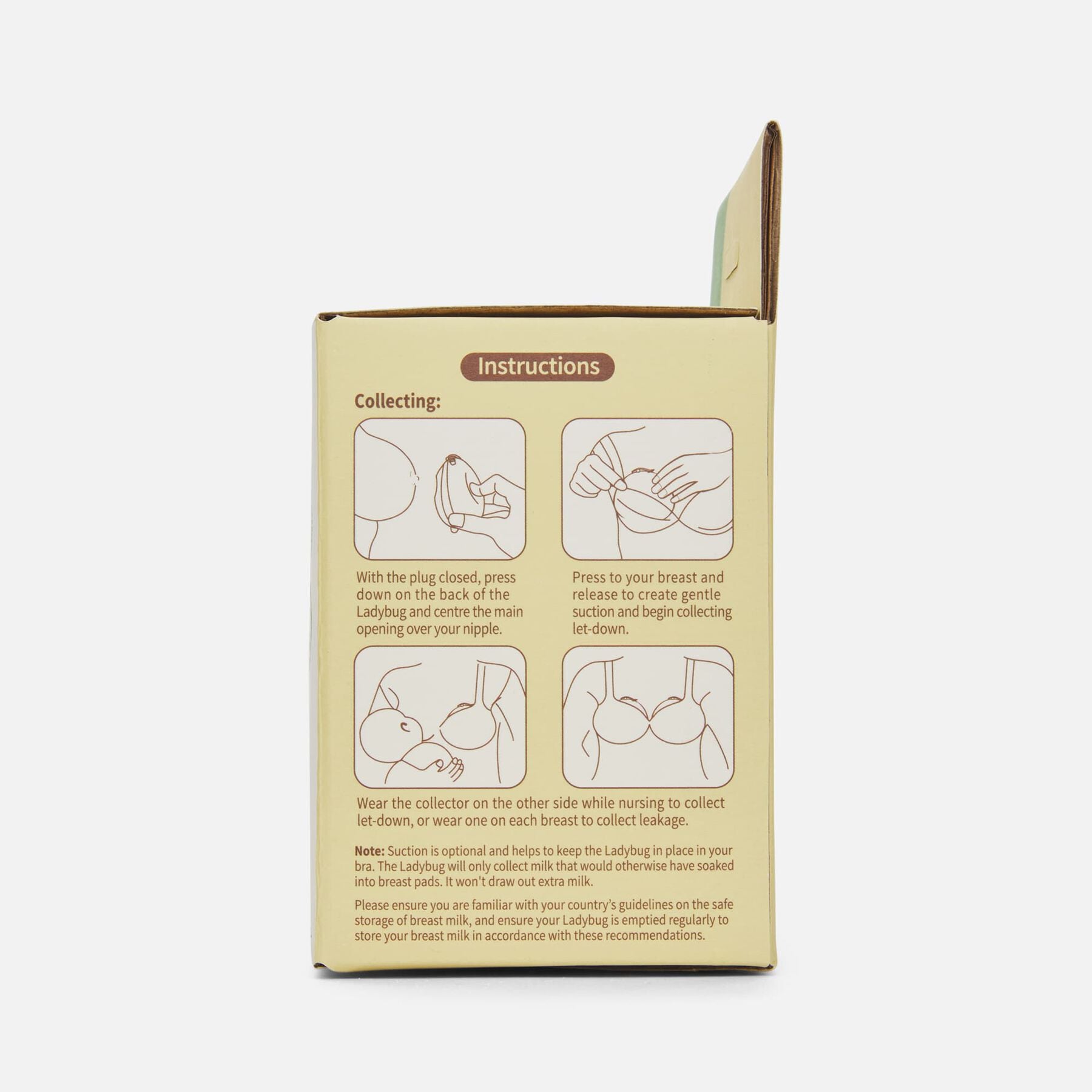 FSA Eligible Haakaa Ladybug Silicone Breast Milk Collector, 5 fl oz ...