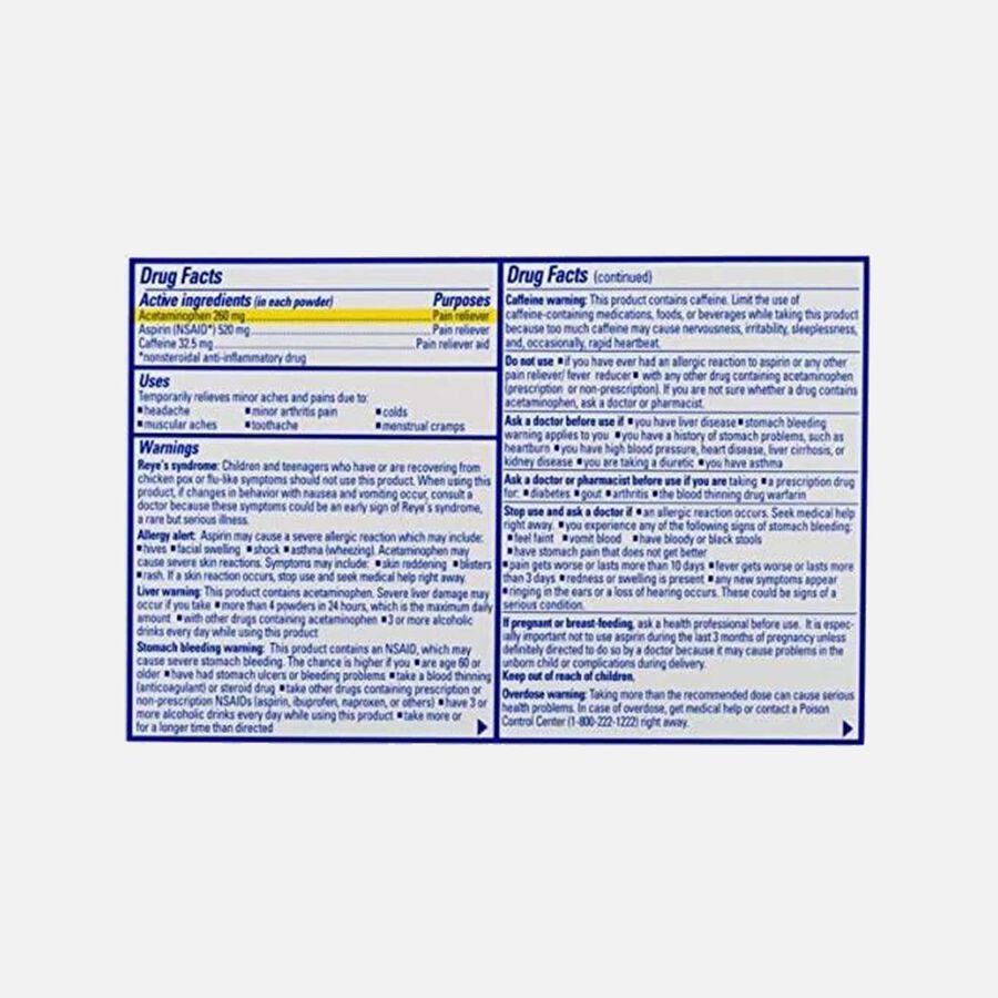 Goody's Extra Strength Headache Powder, 50 ct.