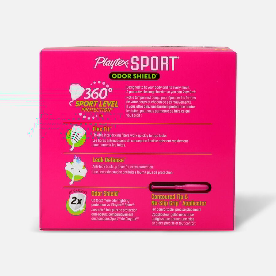 FSA Eligible Playtex Sport Odor Shield Tampons, Multipack, 32 ct. (Reg ...