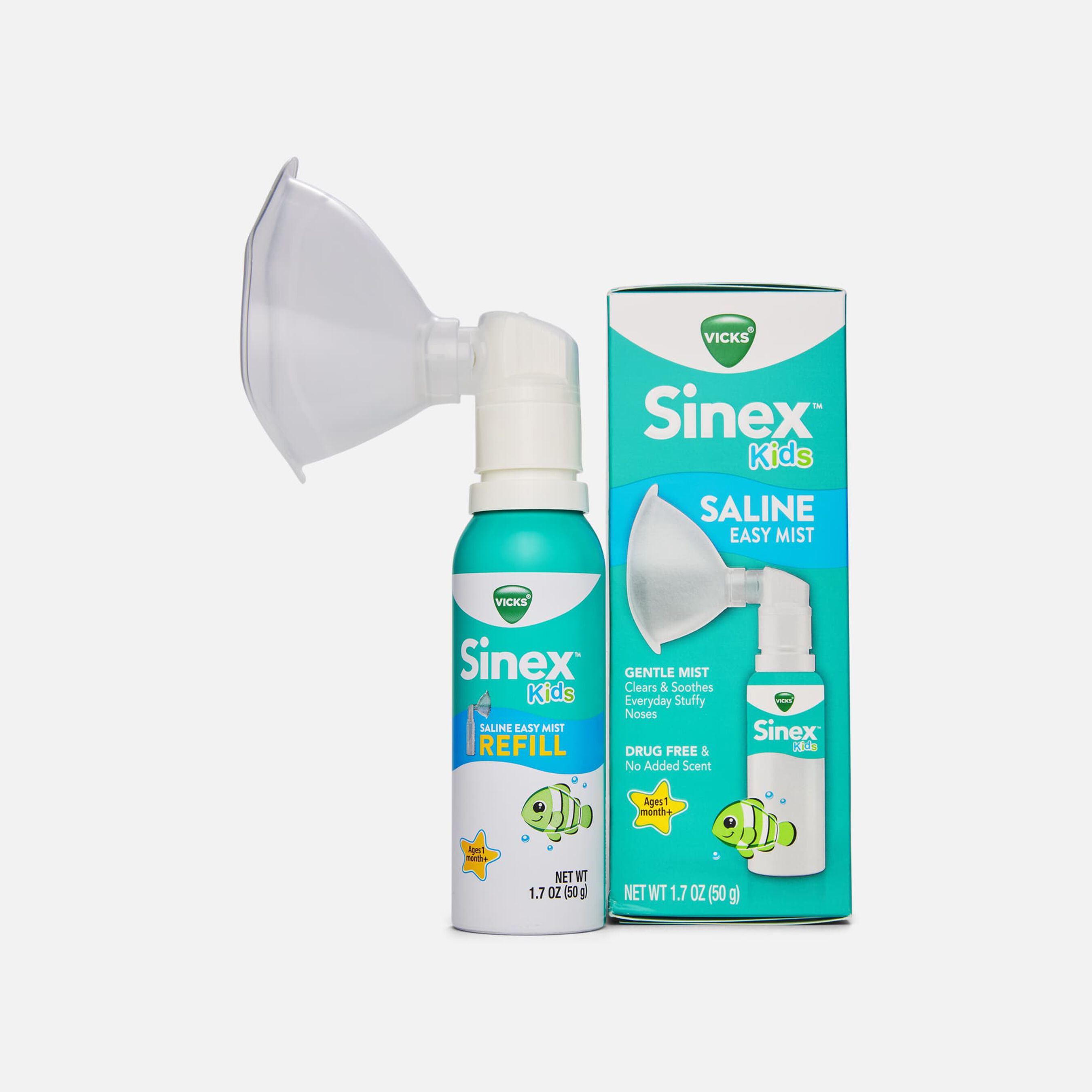 FSA Eligible Vicks Sinex Kids Saline Easy Mist, 1.7 oz. | FSA Store