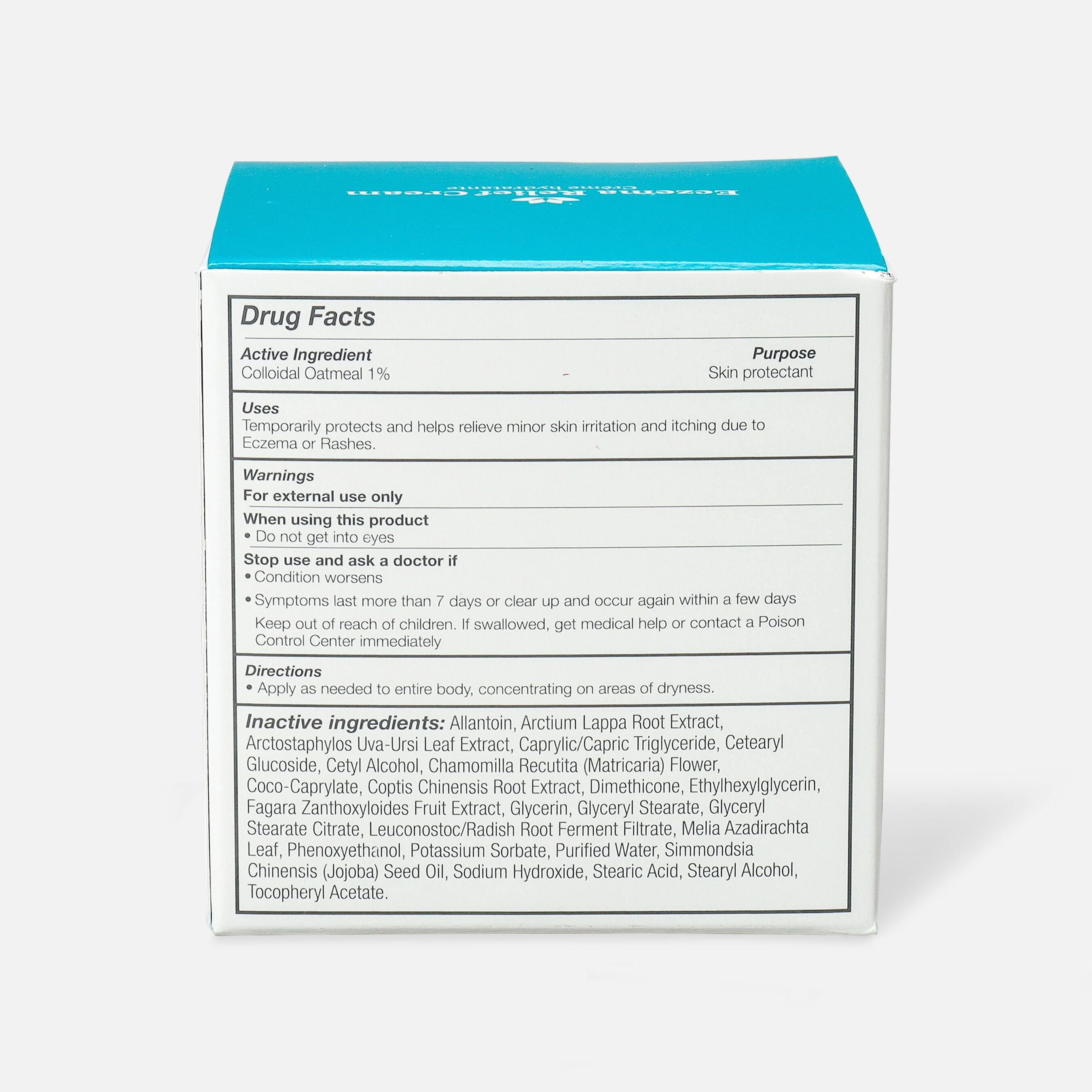 Derma E Eczema Relief Cream, 4 oz.