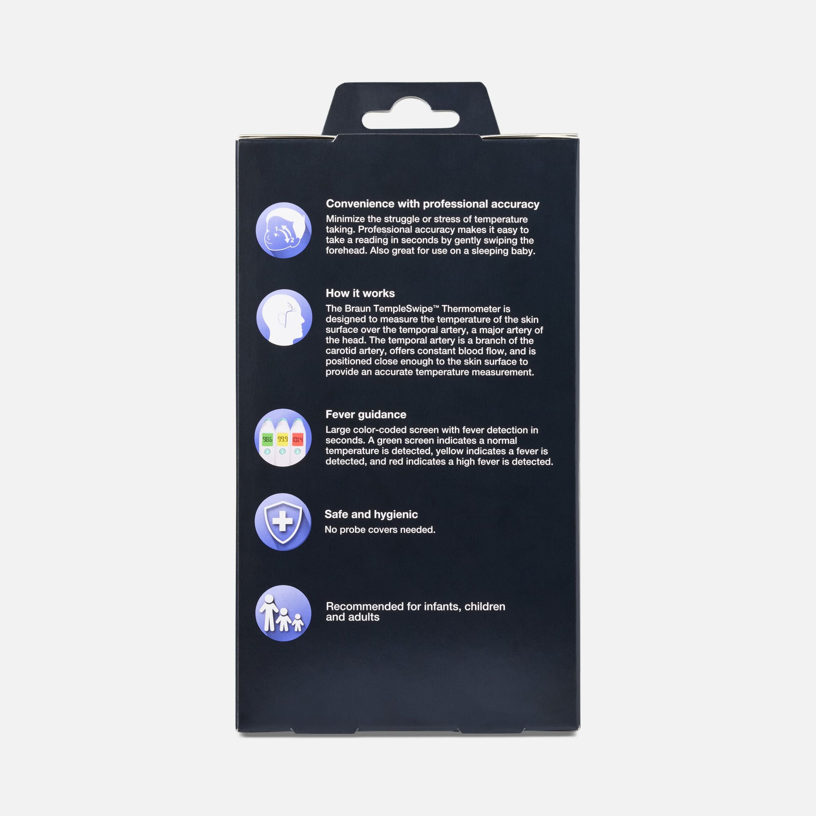 FSA Eligible Braun Sensian™ Swipe 5 Forehead Thermometer | FSA Store