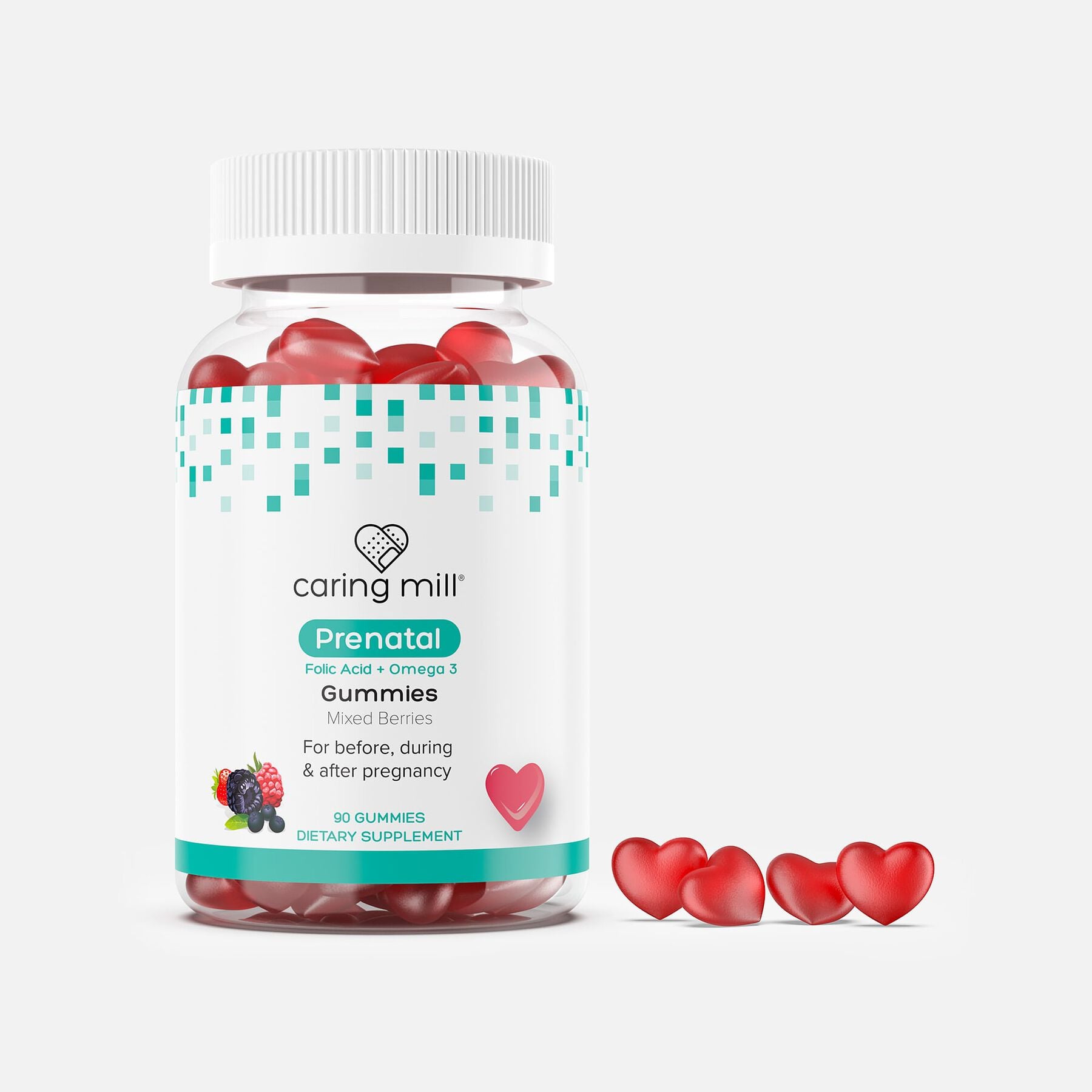 FSA Eligible Caring Mill™ Prenatal Gummy Vitamins, 90 ct. | FSA Store