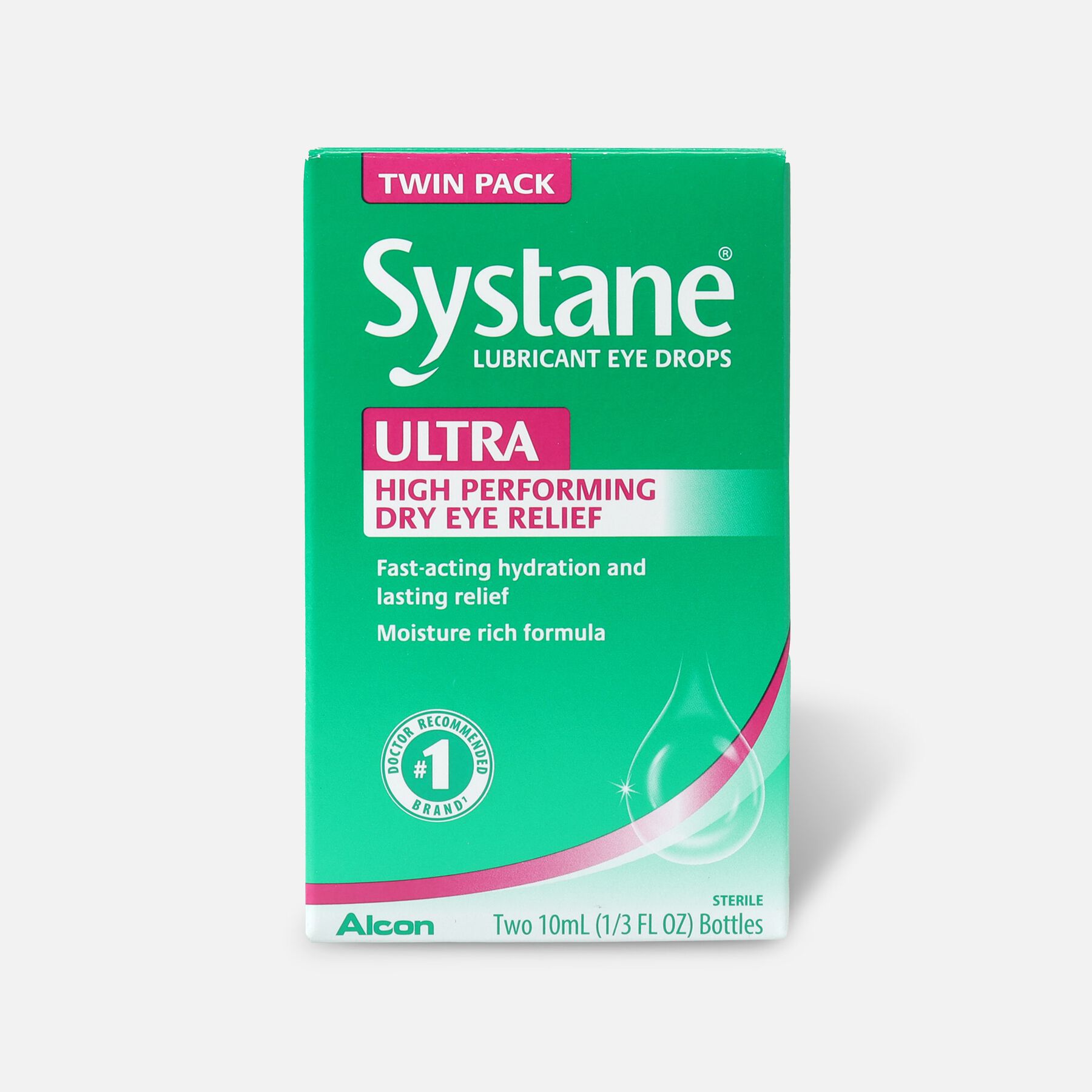 Systane Ultra Lubricant Eye Drops