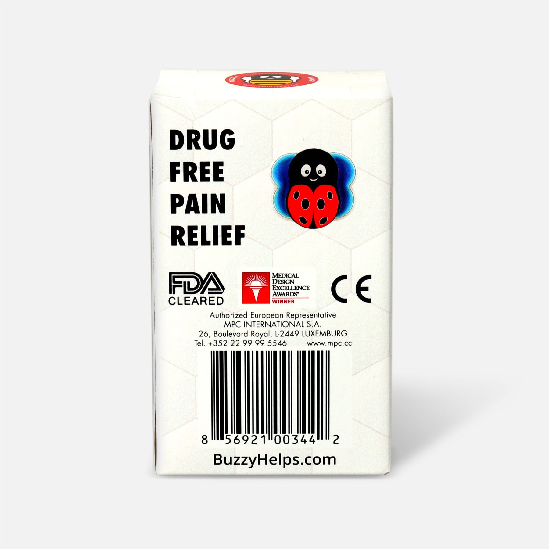 Buzzy® Mini Shotblocker Kit, LadyBuzz