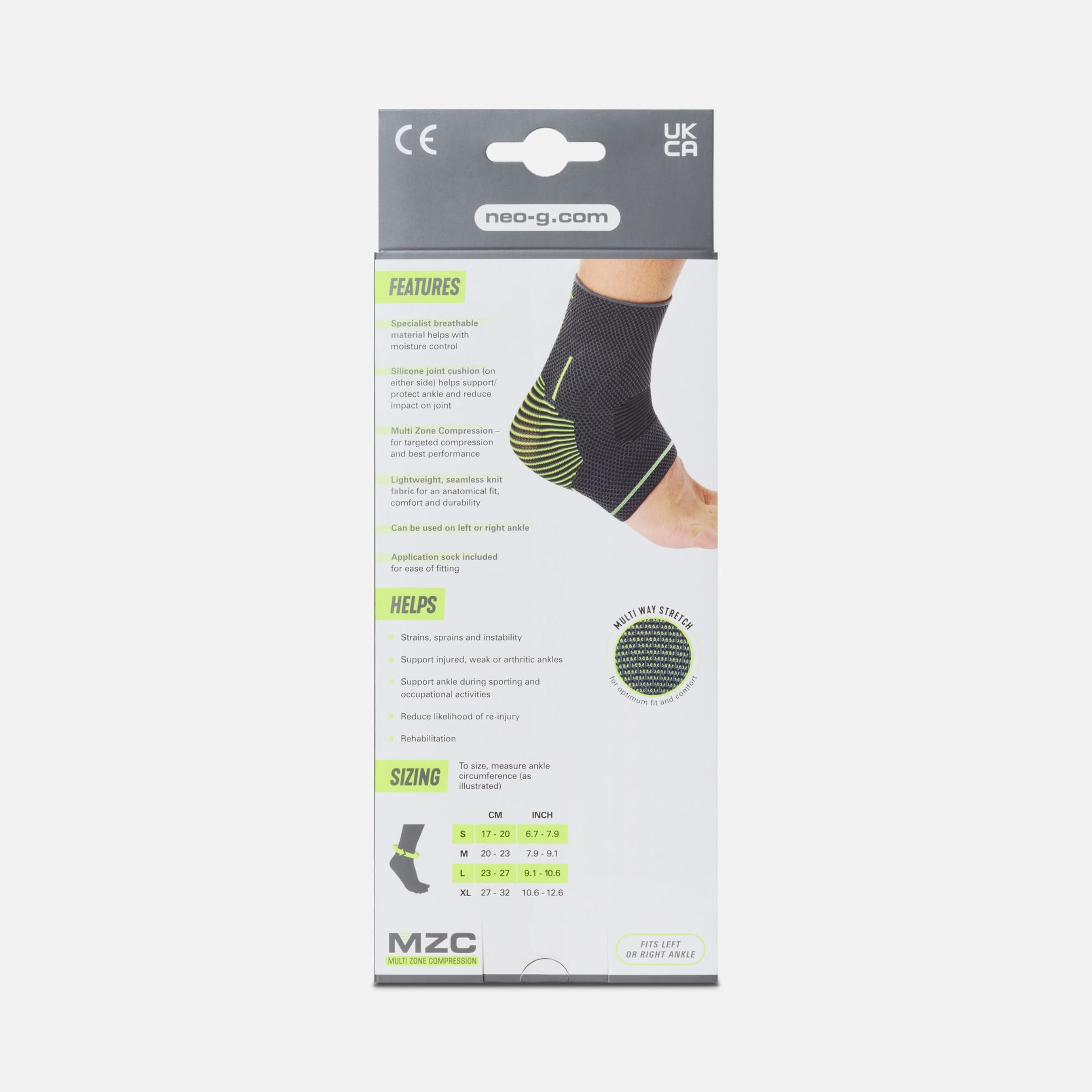 FSA Eligible Neo G Active Plus Ankle Support | FSA Store