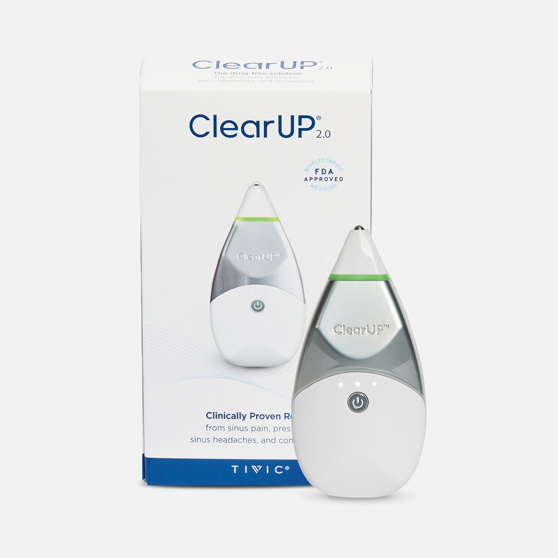 FSA Eligible ClearUP Sinus Pain Relief Advanced Microcurrent Treatment ...