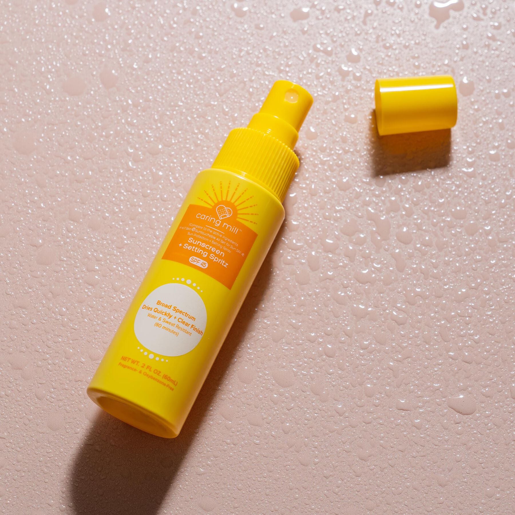 FSA Eligible Caring Mill™ Sunscreen Setting Spritz, SPF 45, 2 oz. | FSA ...