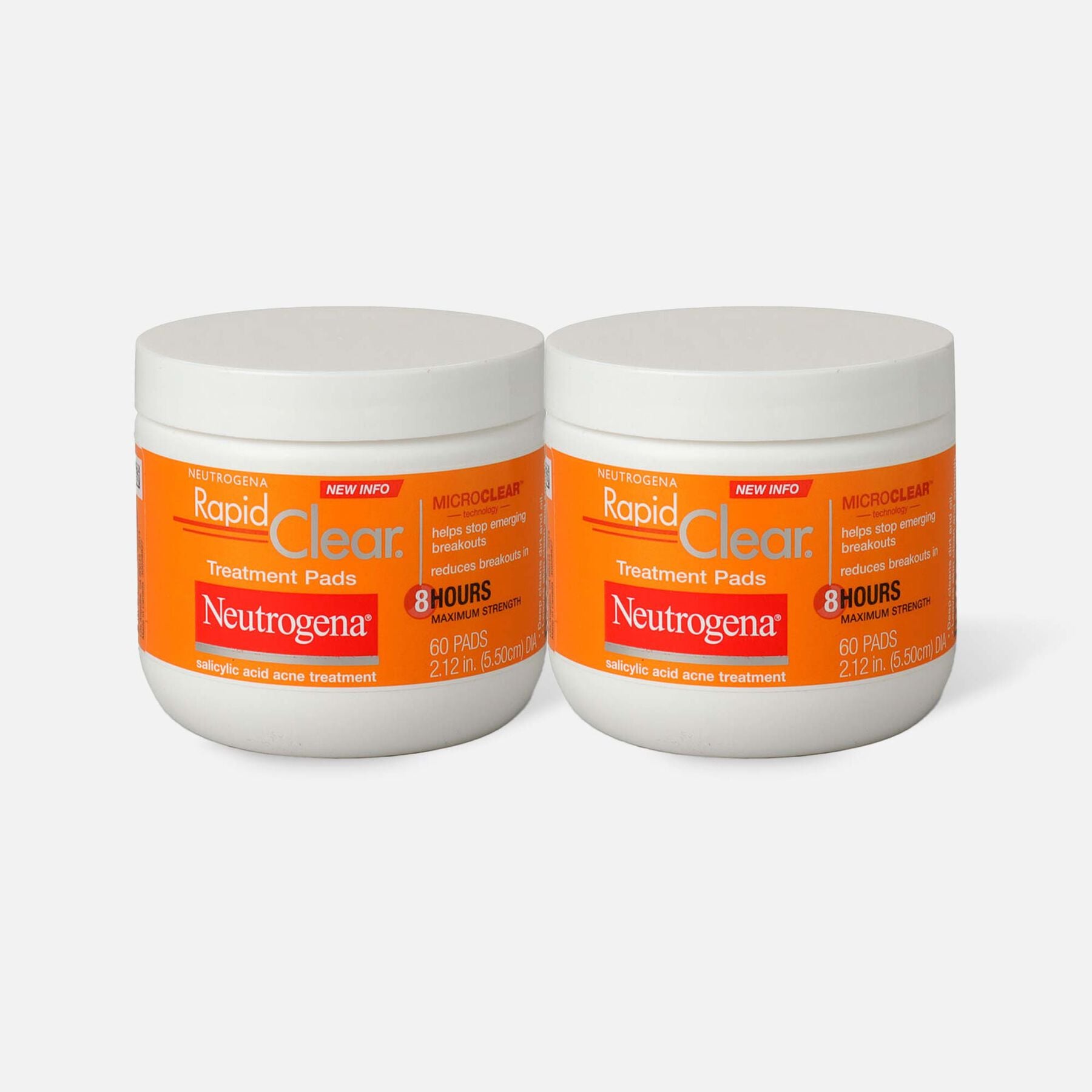 Neutrogena Rapid Clear Treatment Pads - 60 ct. (2-Pack)