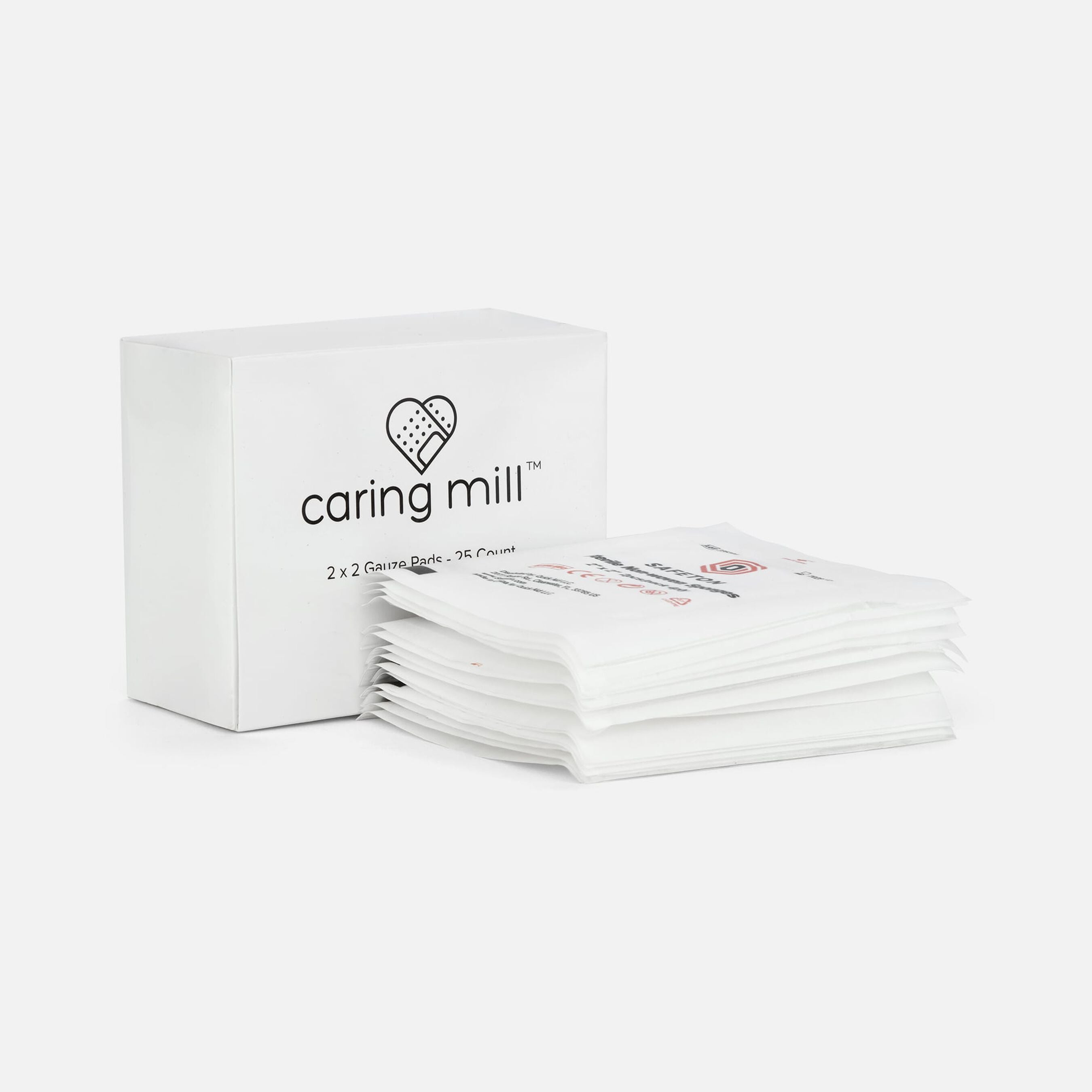 FSA Eligible Caring Mill™ Gauze Pads, Small, 25 ct. | FSA Store