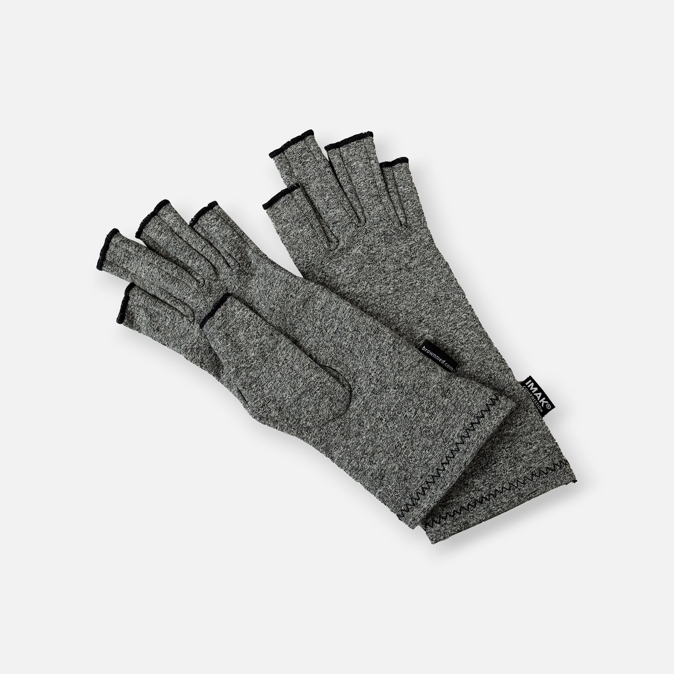 FSA Eligible IMAK Compression Arthritis Gloves, Gray, Medium | FSA Store