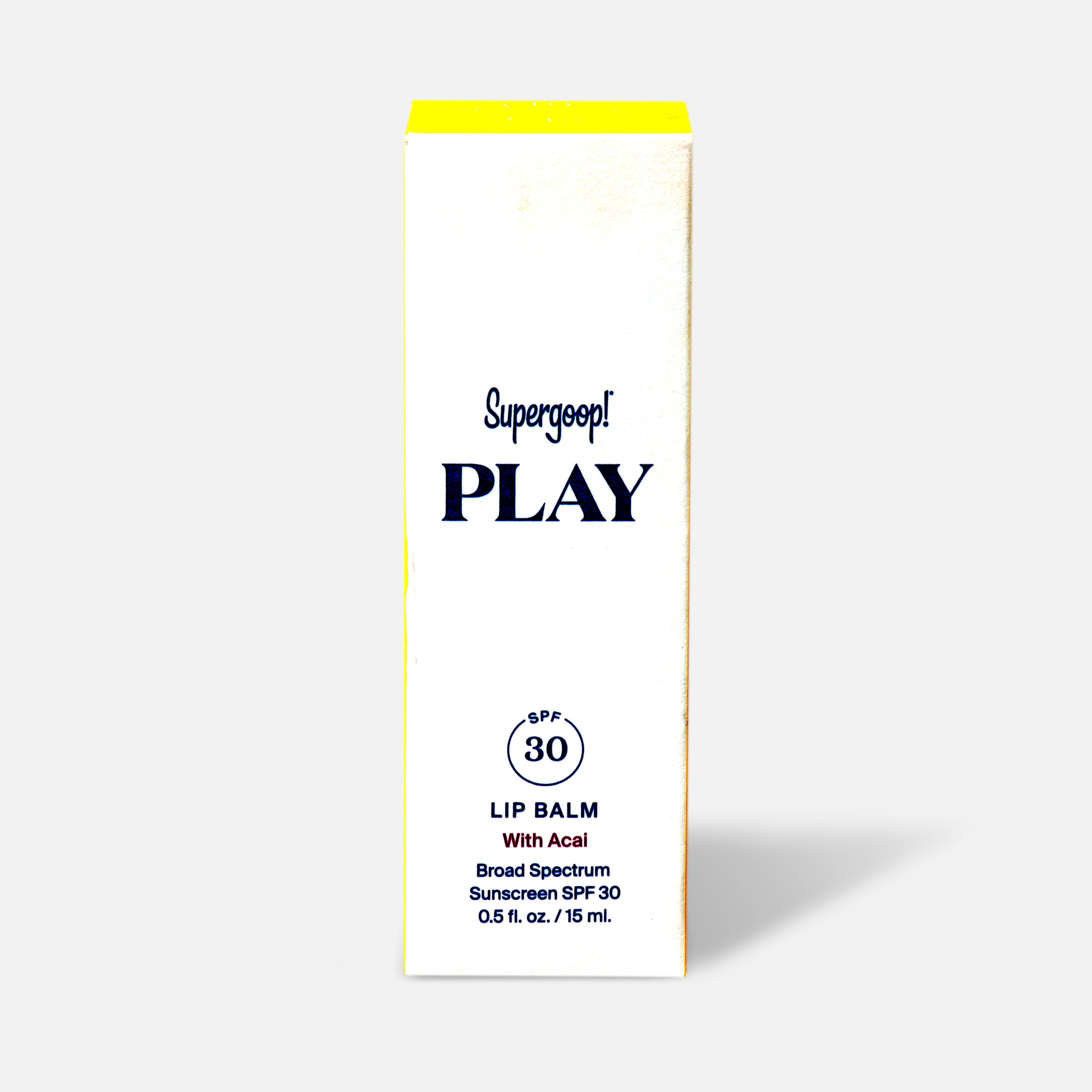 FSA Eligible Supergoop! PLAY Lip Balm SPF 30 with Acai, .5 fl oz. | FSA ...