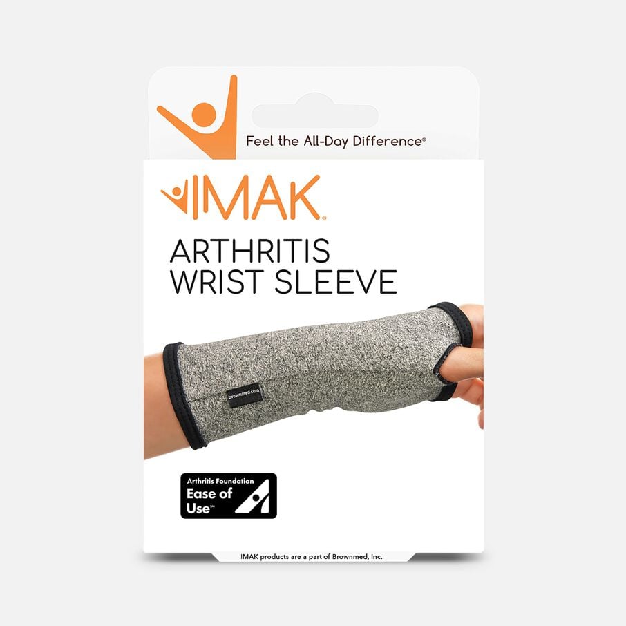FSA Eligible IMAK Compression Arthritis Gloves, Black, Medium | FSA Store