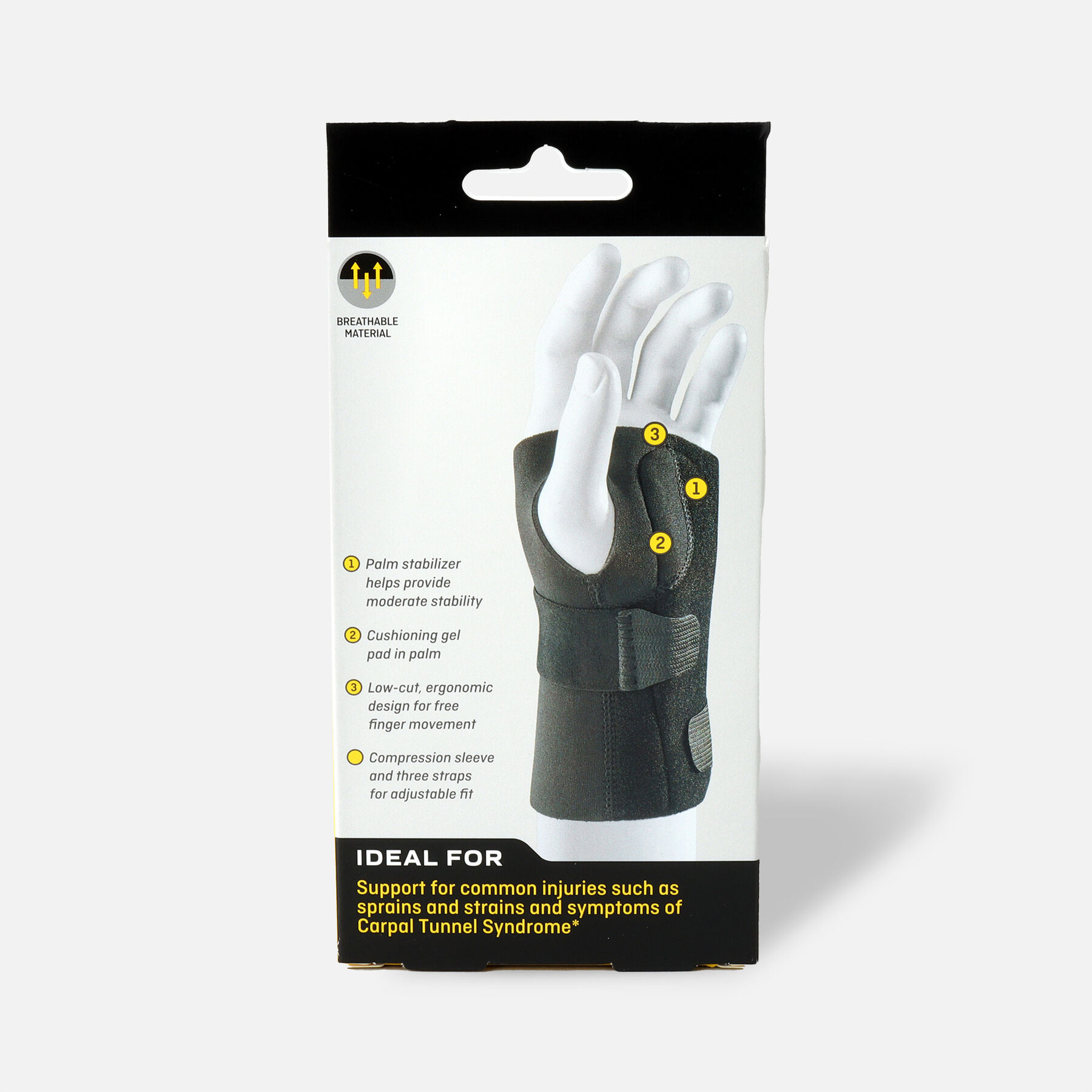 FSA Eligible | FUTURO Energizing Wrist Support, Left, S/M