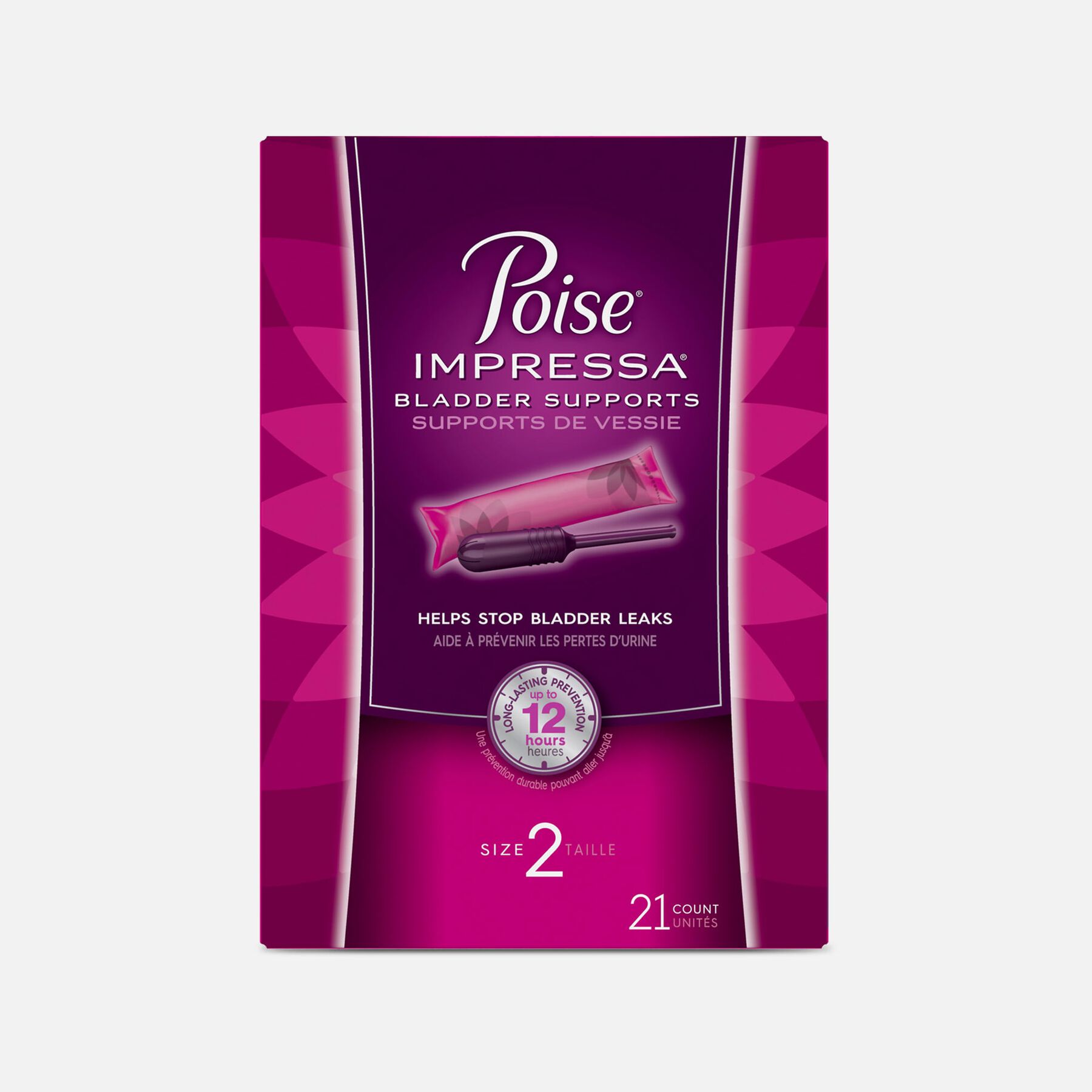 FSA Eligible Poise Impressa Incontinence Bladder Support for Women ...