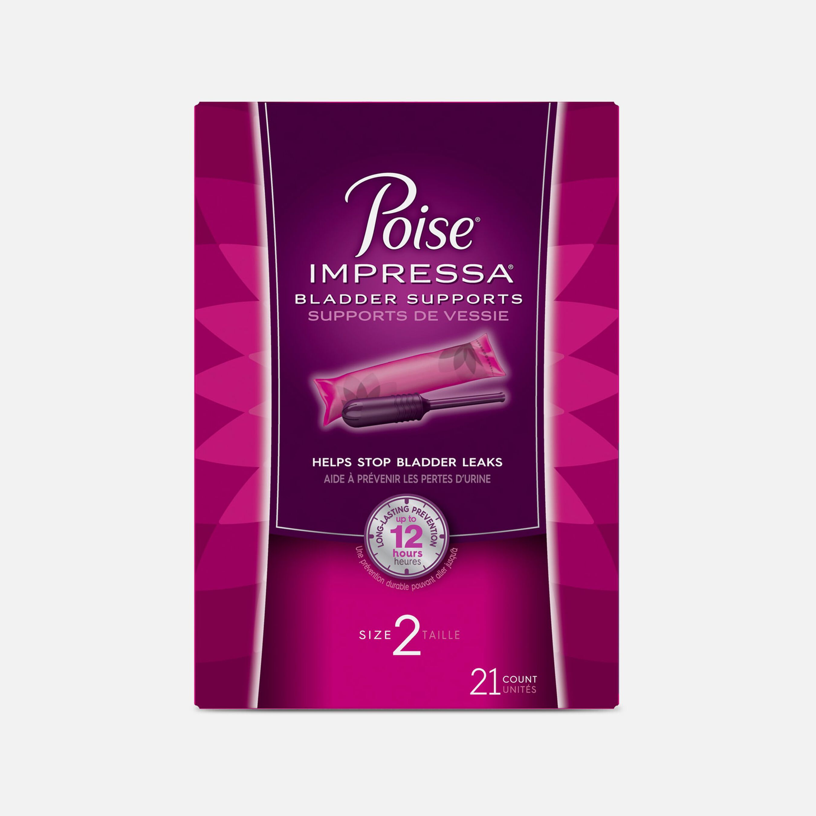FSA Eligible Poise Impressa Incontinence Bladder Support for Women ...