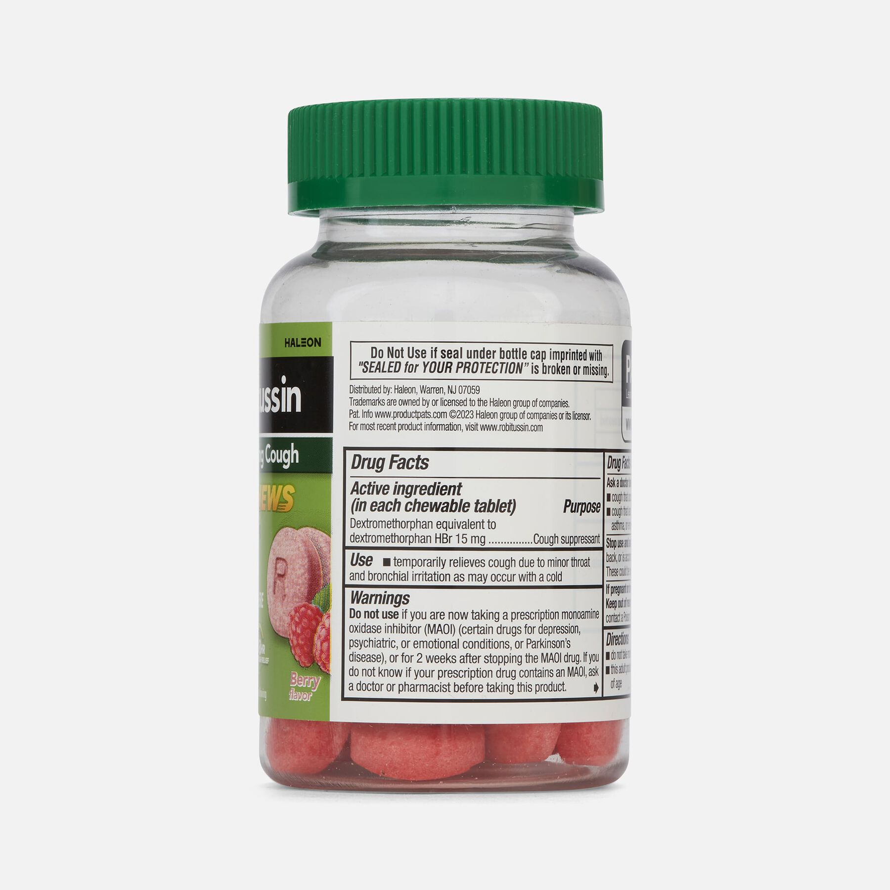 FSA Eligible Robitussin Daytime Cough Soft Chews, Berry, 20 ct. | FSA Store