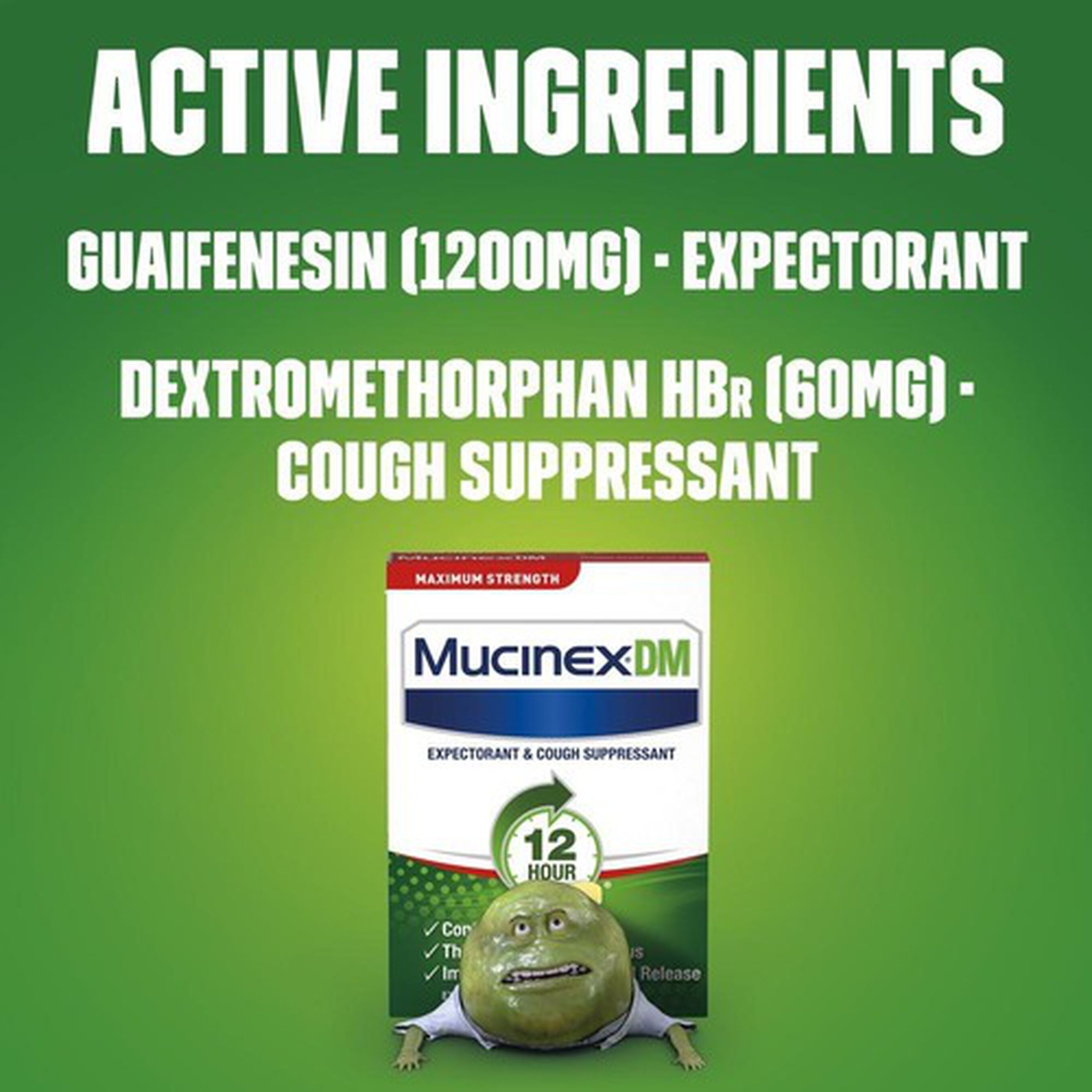 Mucinex Max Strength Extended Release Bi-Layer Tablets, 14 ct.