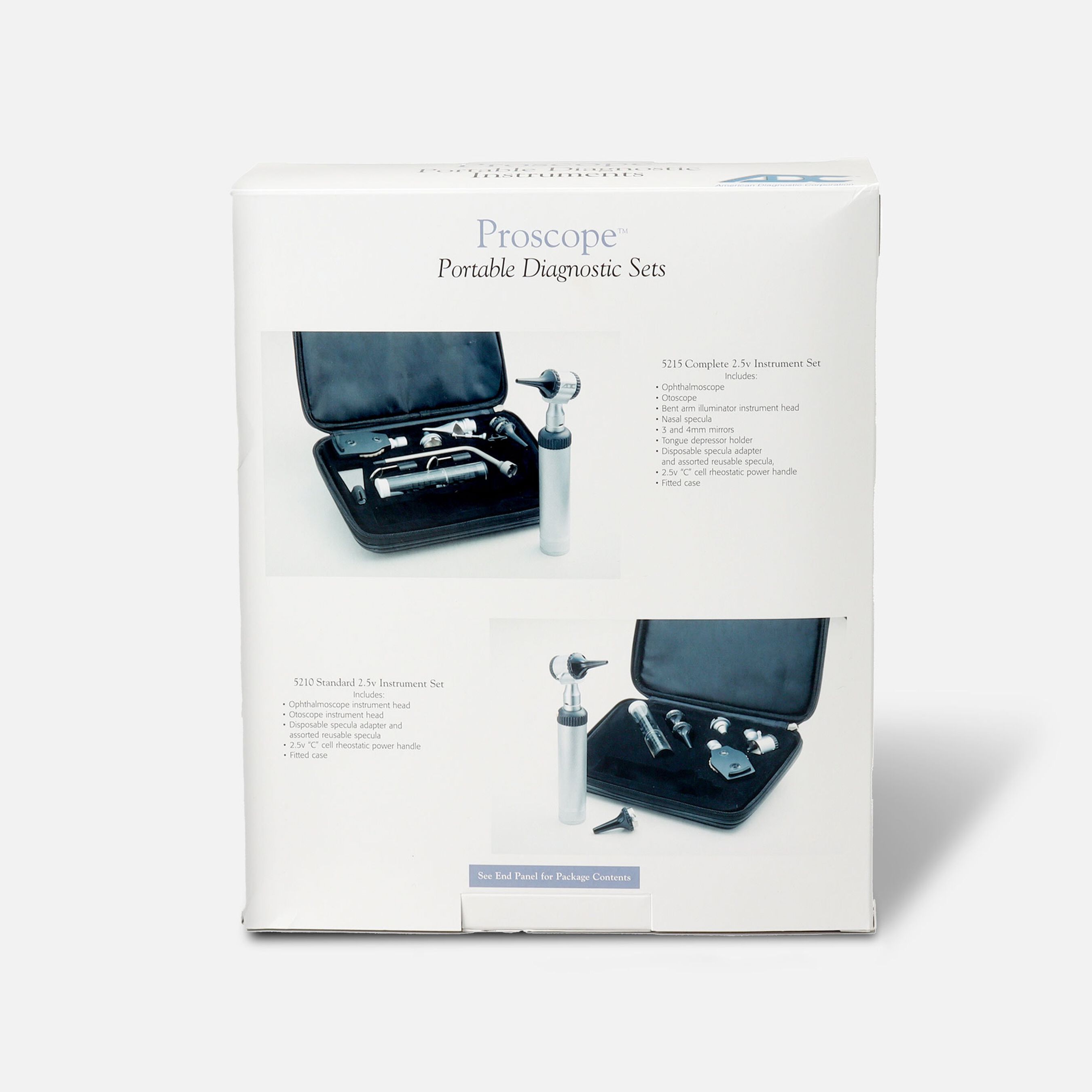 FSA Eligible Otoscope Ophthalmoscope Diagnostic Set, 2.5V | FSA Store
