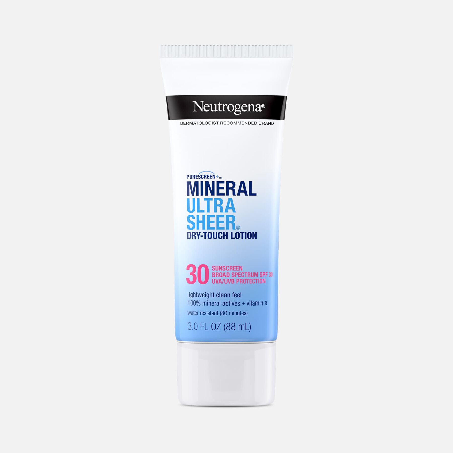FSA Eligible Neutrogena Mineral UltraSheer Sunscreen, SPF 30, 3 oz ...