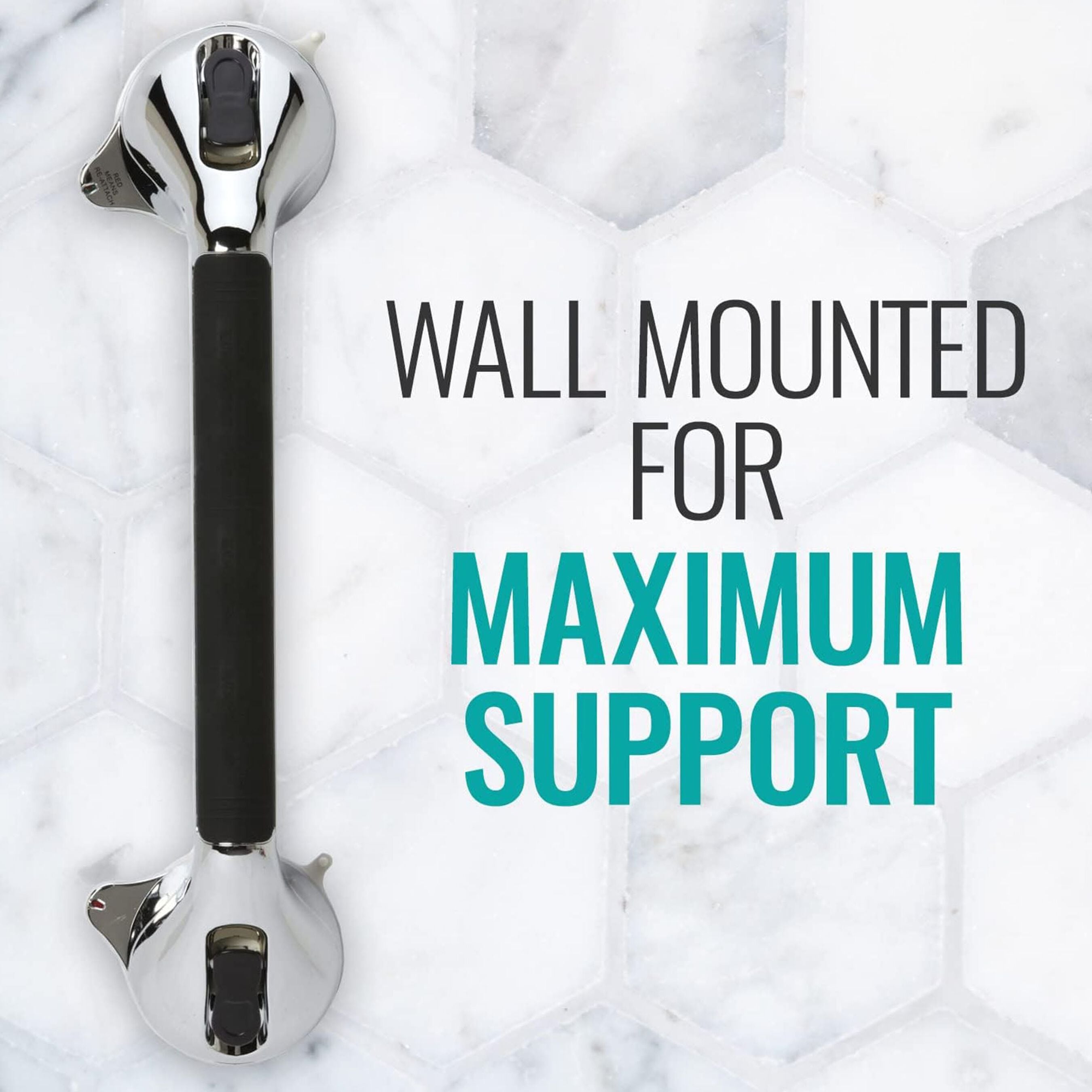 FSA Eligible HealthSmart Suction Cup Grab Bar, 16" | FSA Store