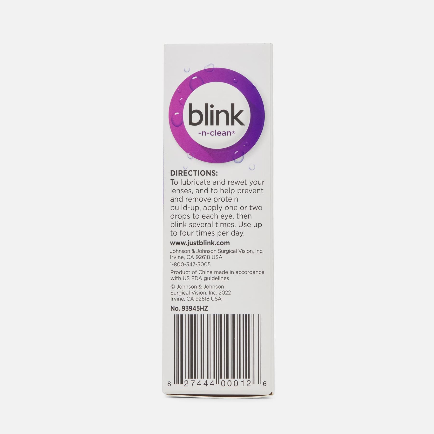FSA Eligible Bausch + Lomb Blink-N-Clean Lens Drops, 0.5 fl oz. | FSA Store