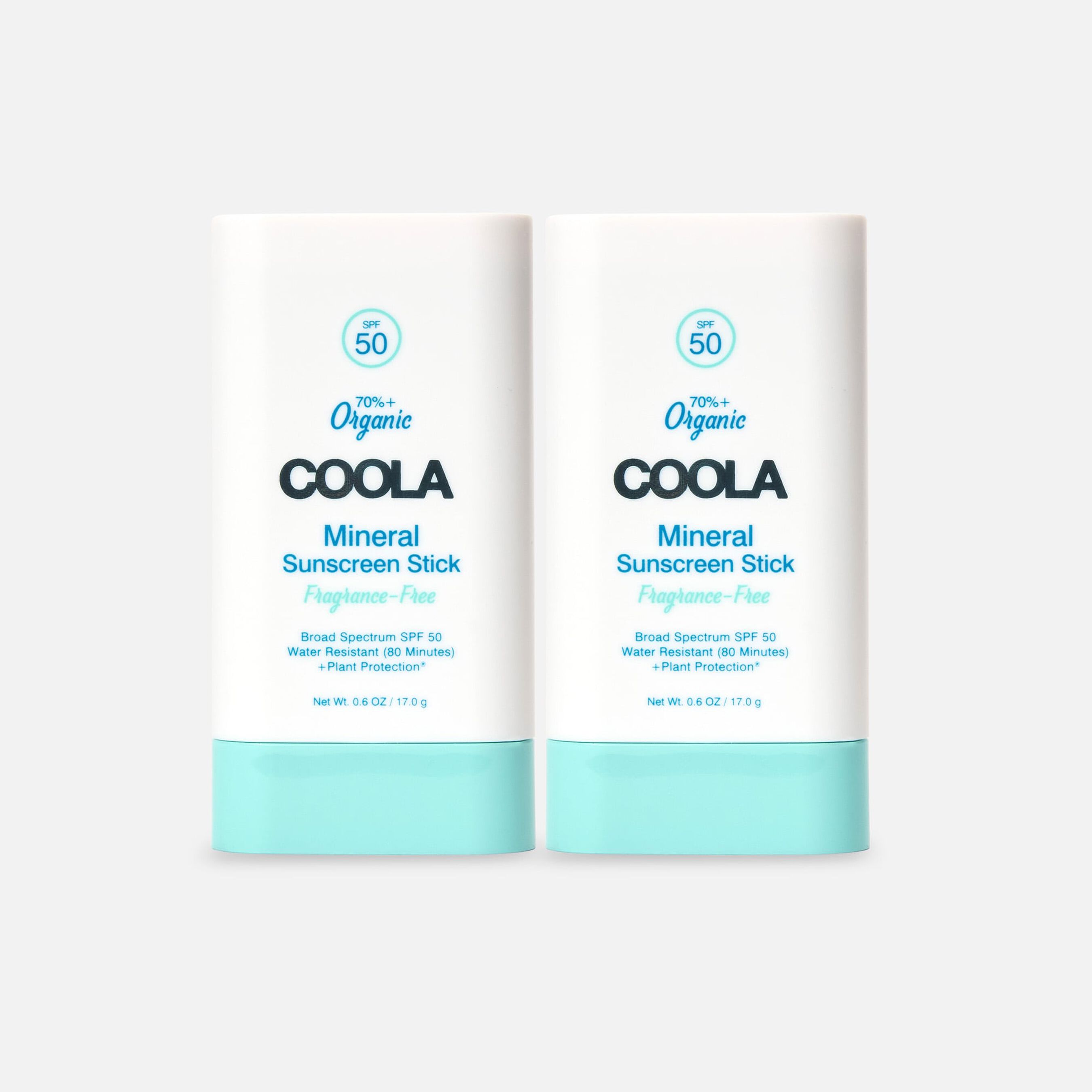 FSA Eligible | COOLA Mineral Organic Sunscreen Stick (SPF 50) (2-Pack)