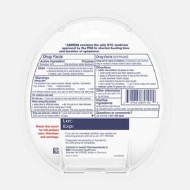 FSA Eligible Abreva, Docosanol 10% Cream Tube, Treatment for Cold Sore ...