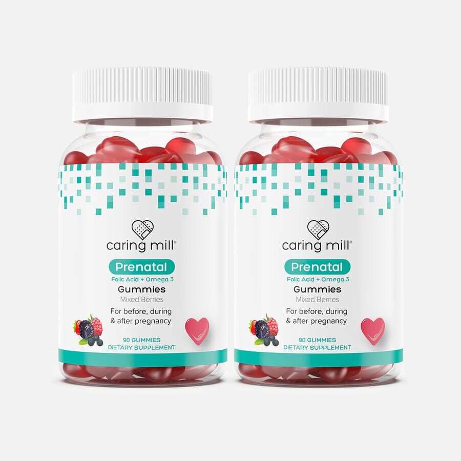 FSA Eligible Caring Mill™ Prenatal Gummy Vitamins, 90 ct. (2-Pack ...